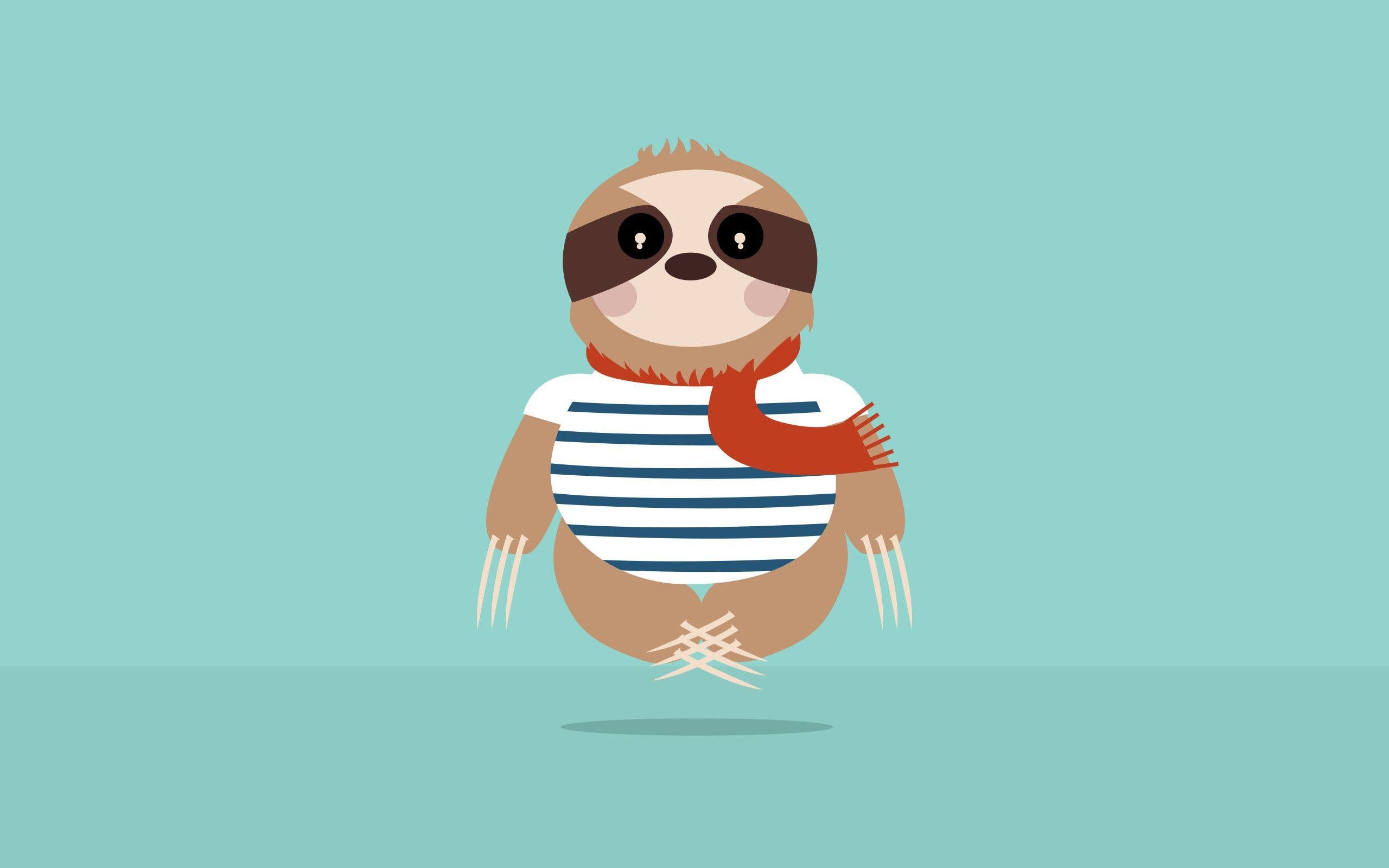 Funny Sloth Wallpapers - Top Free Funny Sloth Backgrounds - WallpaperAccess