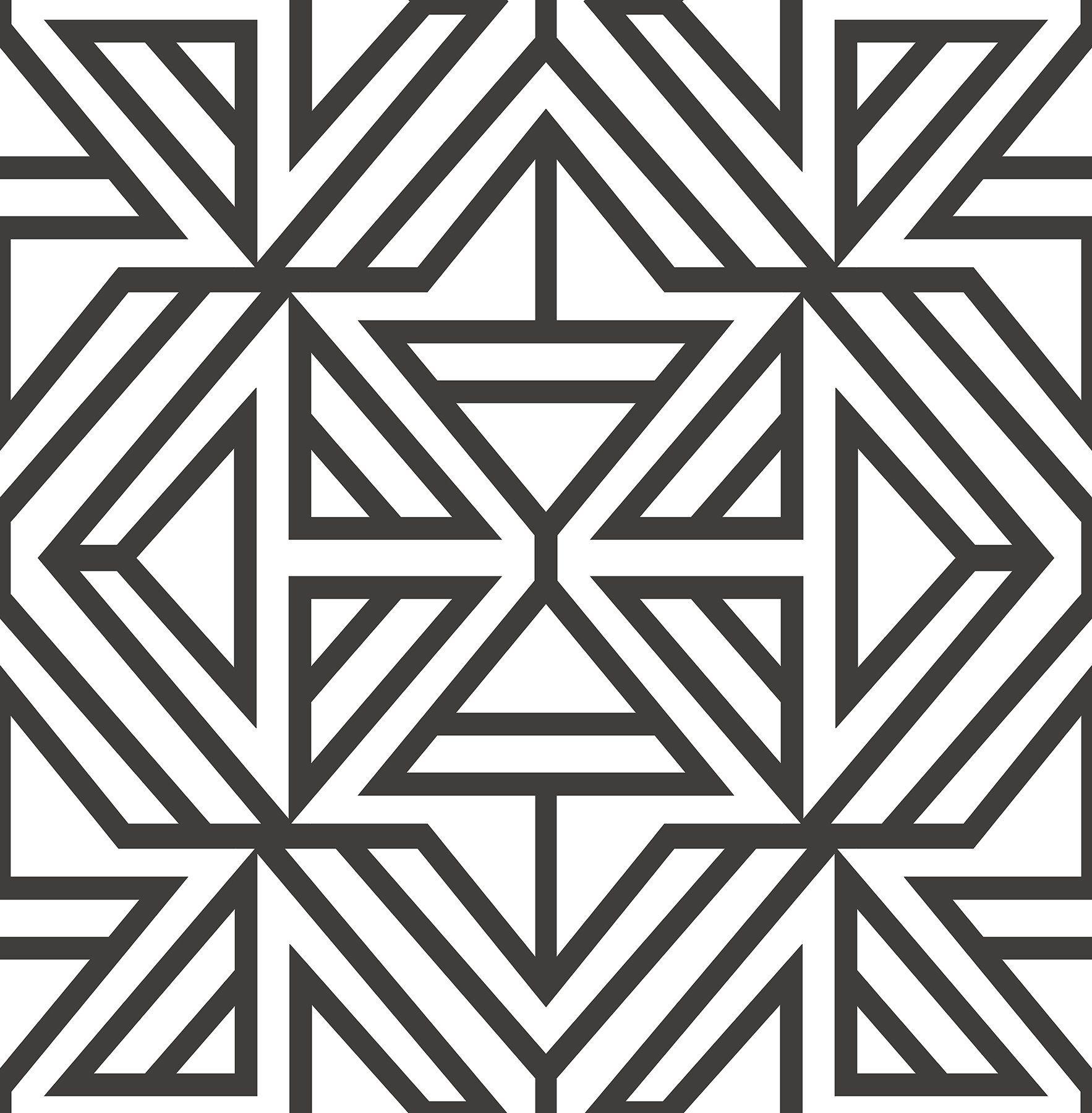 Black White Geometric Wallpapers - Top Free Black White Geometric ...