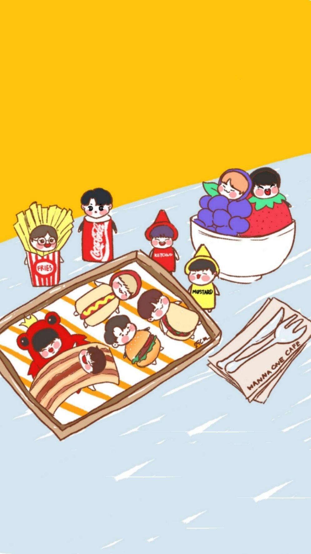 Food Chibi Wallpapers - Top Free Food Chibi Backgrounds - WallpaperAccess