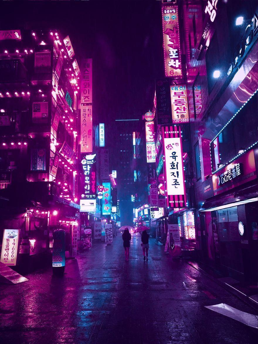 Cyberpunk Purple Wallpapers - Top Free Cyberpunk Purple Backgrounds ...