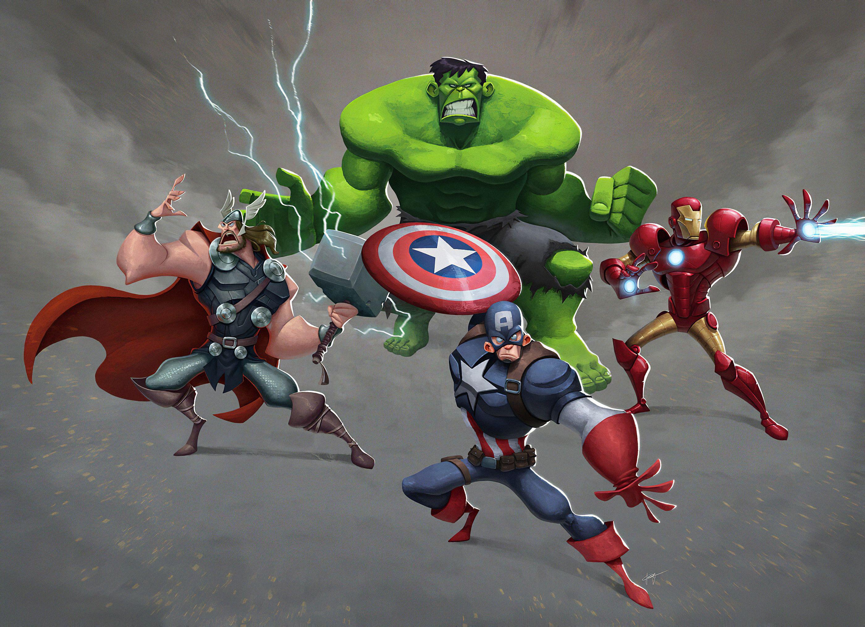 Mini Avengers Wallpapers - Top Free Mini Avengers Backgrounds ...