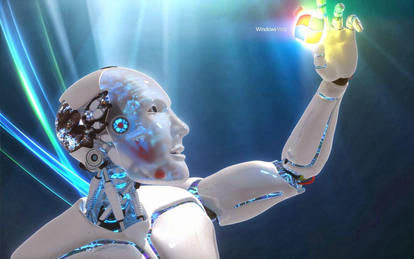 Robot Desktop Wallpapers - Top Free Robot Desktop Backgrounds ...