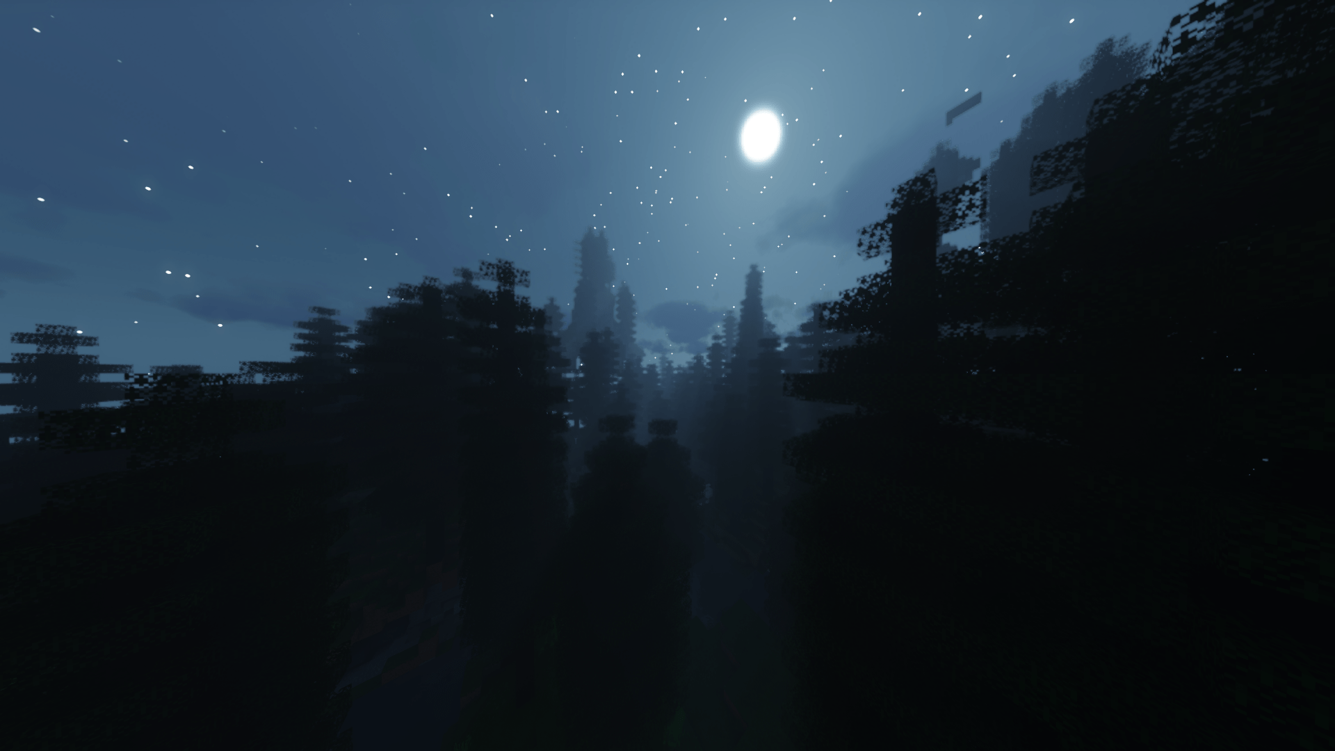 Moonlight Forest Wallpapers - Top Free Moonlight Forest Backgrounds ...