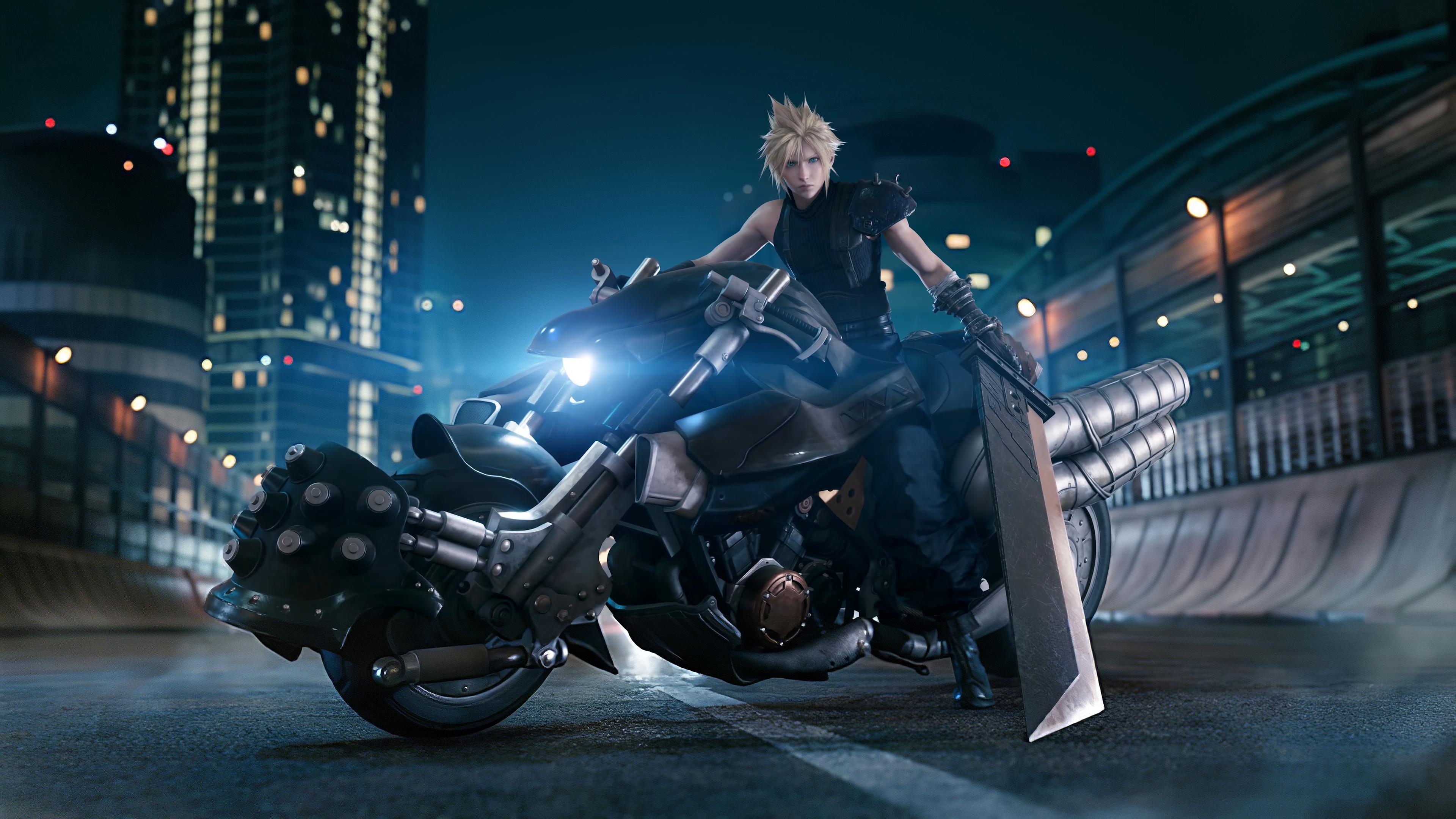 Cloud FF7 Remake Wallpapers - Top Free Cloud FF7 Remake Backgrounds ...