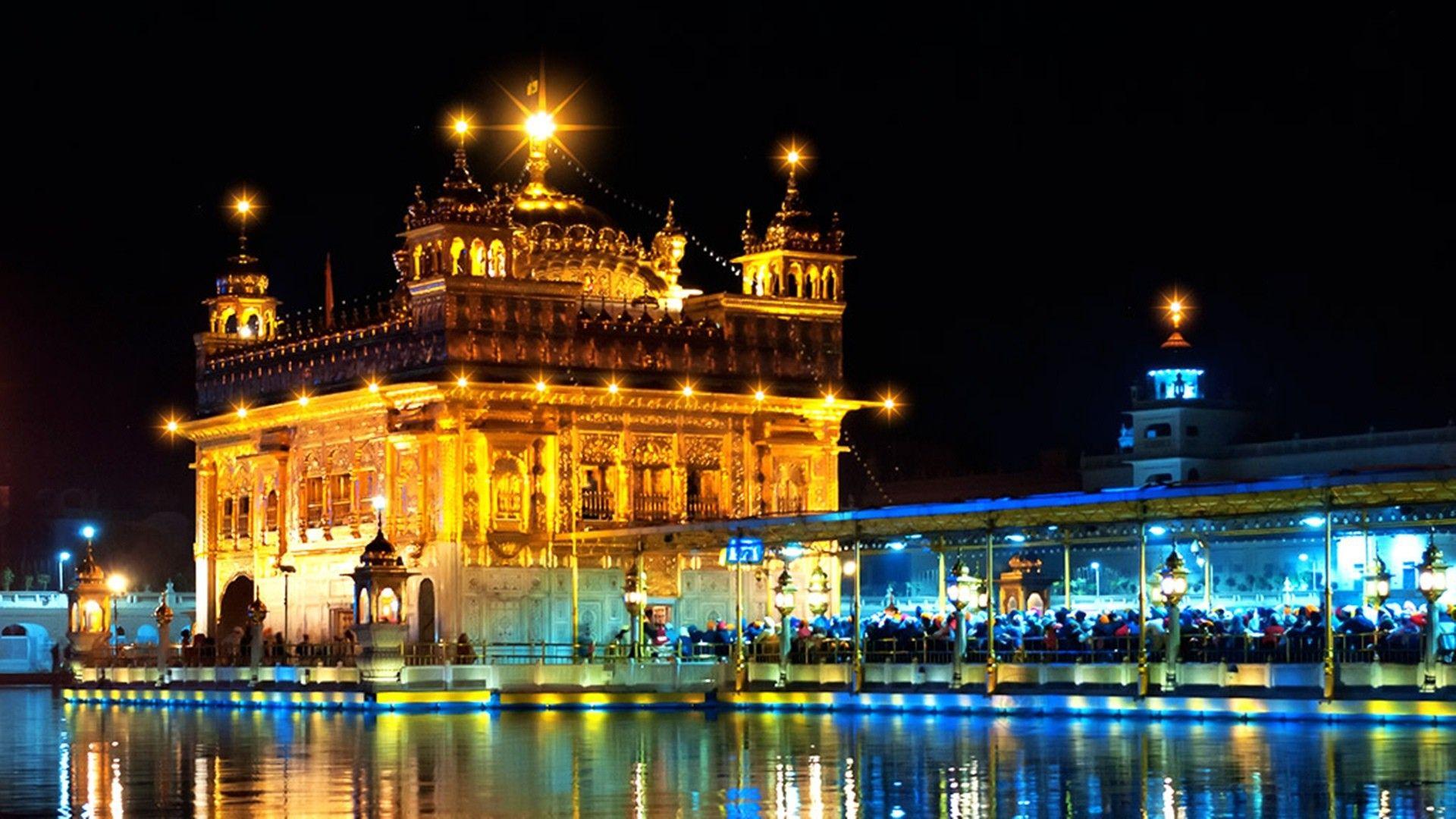Golden Temple Night Wallpapers - Top Free Golden Temple Night ...