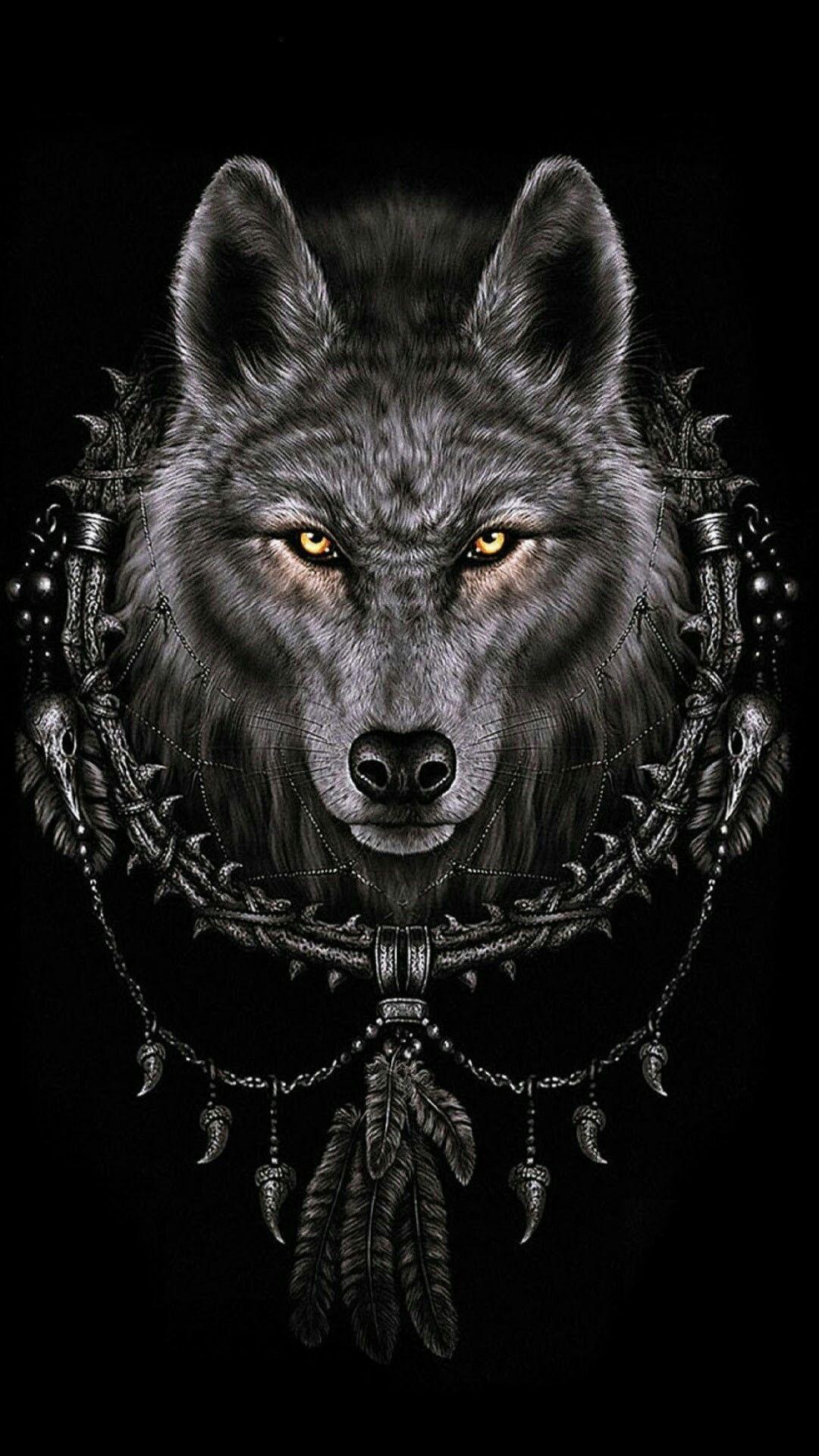 Wolf Art iPhone Wallpapers - Top Free Wolf Art iPhone Backgrounds ...