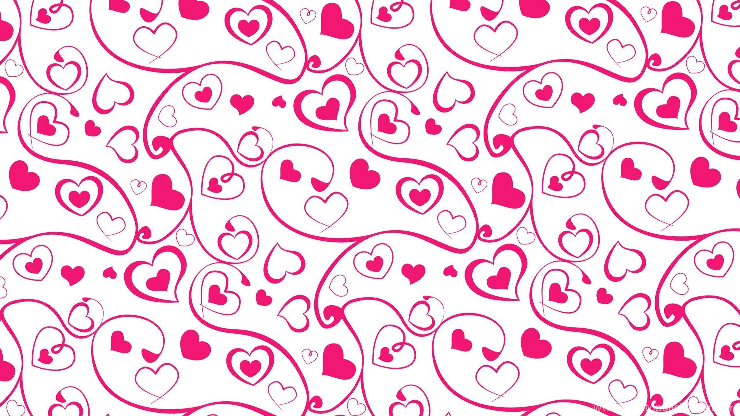 Heart Pattern Wallpapers - Top Free Heart Pattern Backgrounds ...