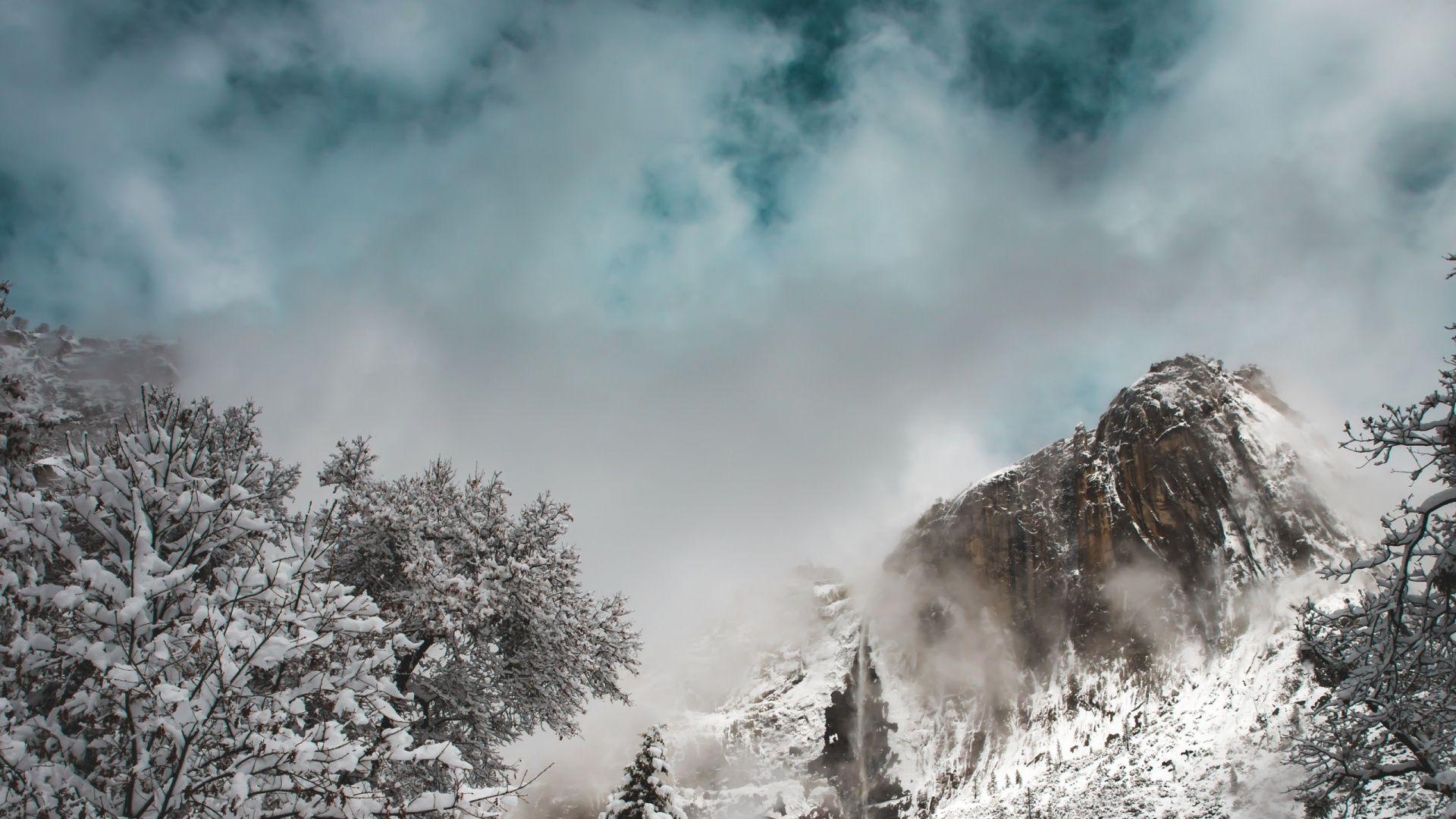 Winter Clouds Desktop Wallpapers - Top Free Winter Clouds Desktop ...