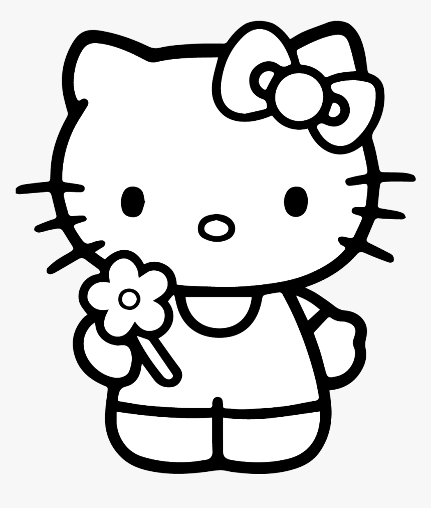 Black and White Hello Kitty Wallpapers - Top Free Black and White Hello ...