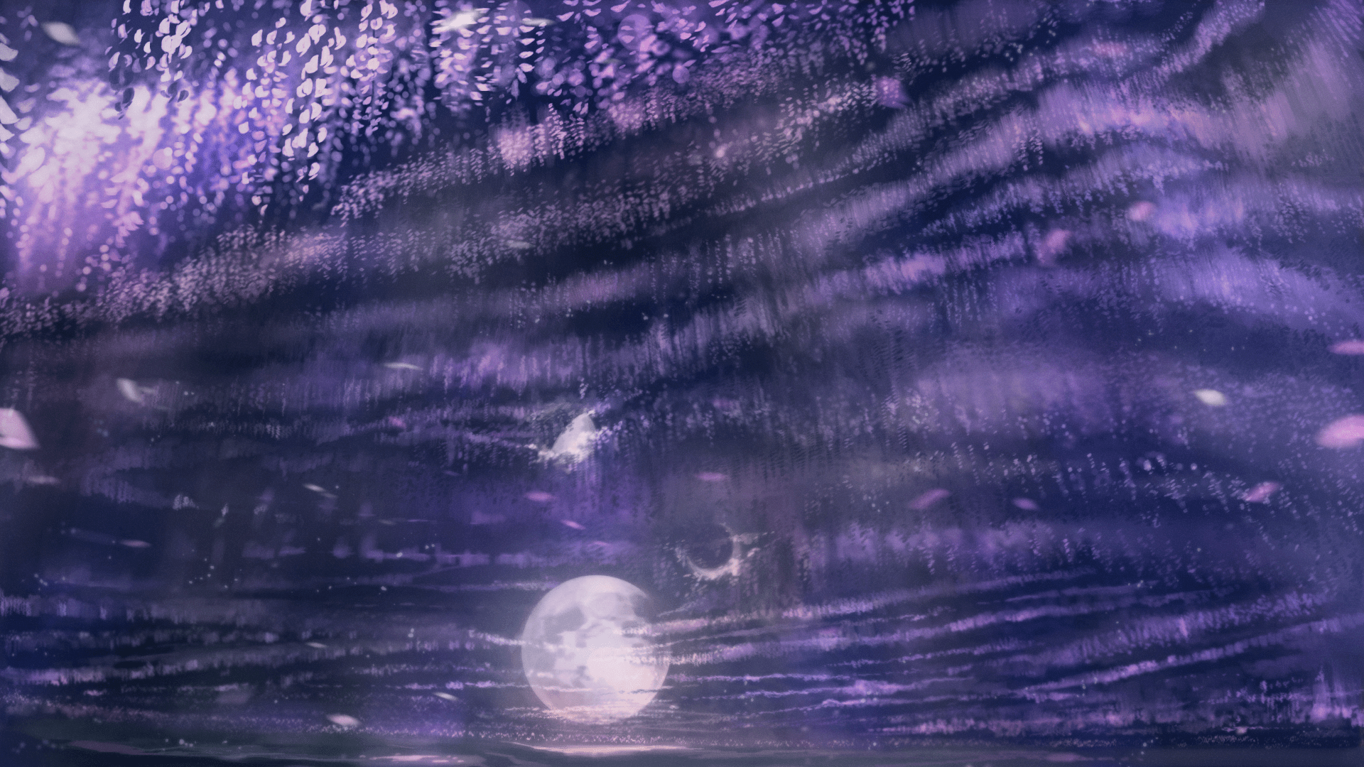 Purple Anime Sky Wallpapers - Top Free Purple Anime Sky Backgrounds ...