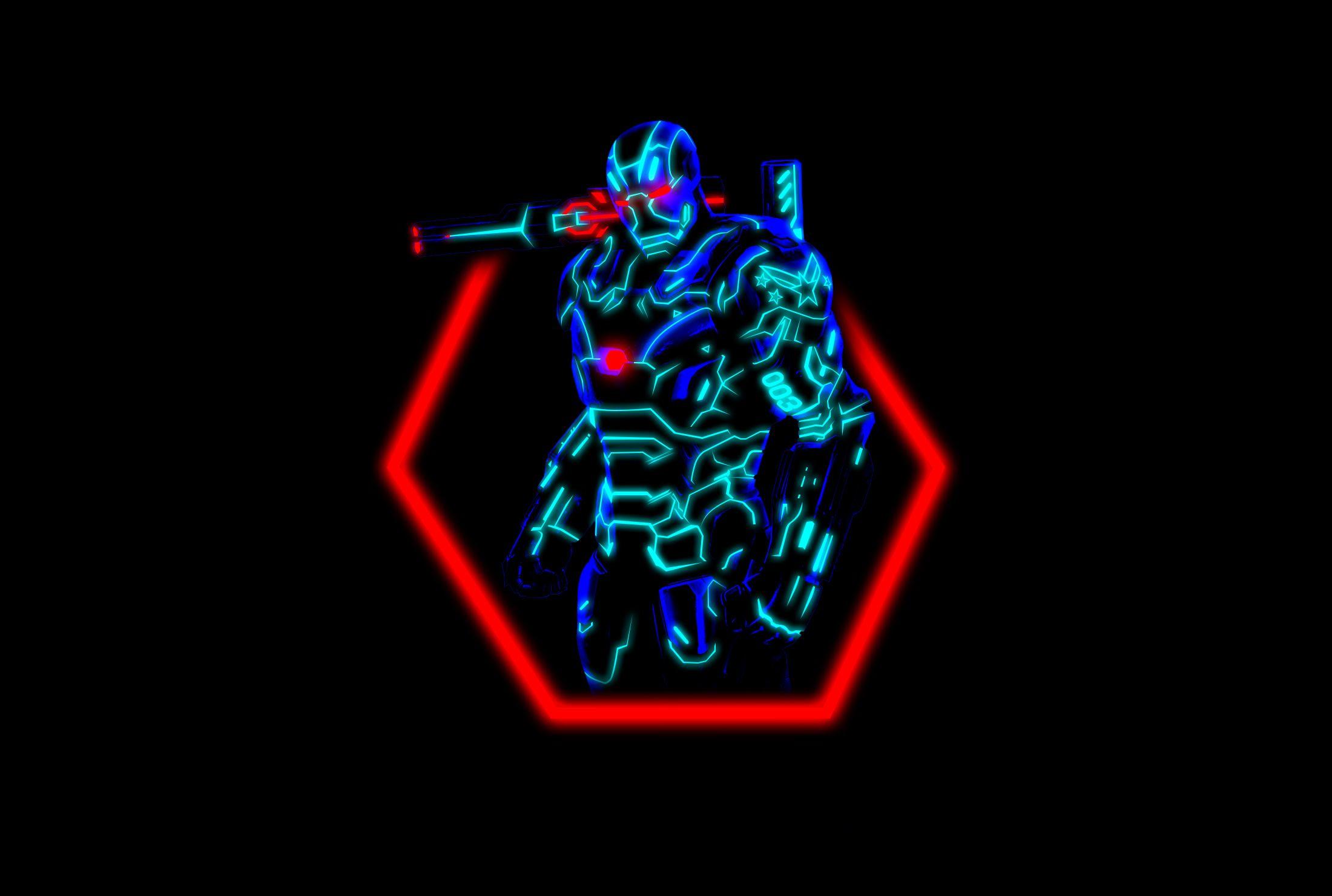 Neon Superhero Wallpapers - Top Free Neon Superhero Backgrounds ...