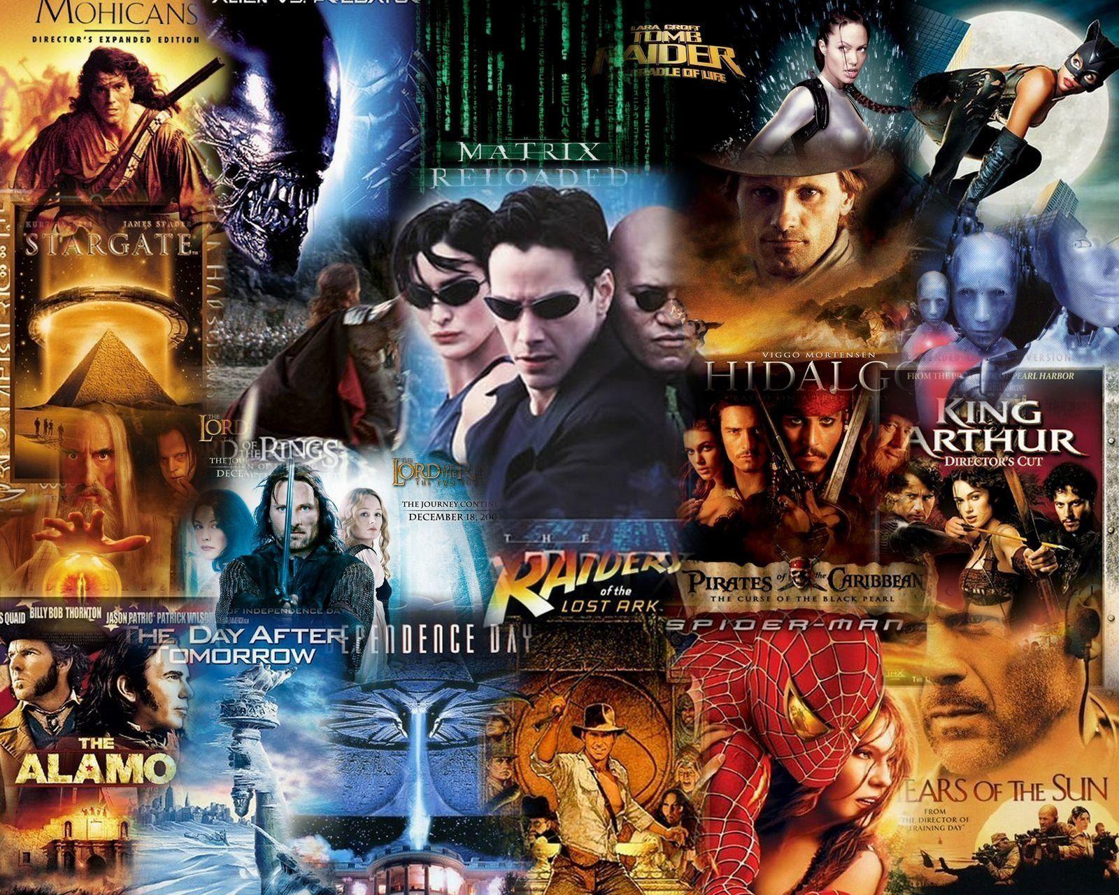 Movies Collage Wallpapers - Top Free Movies Collage Backgrounds ...