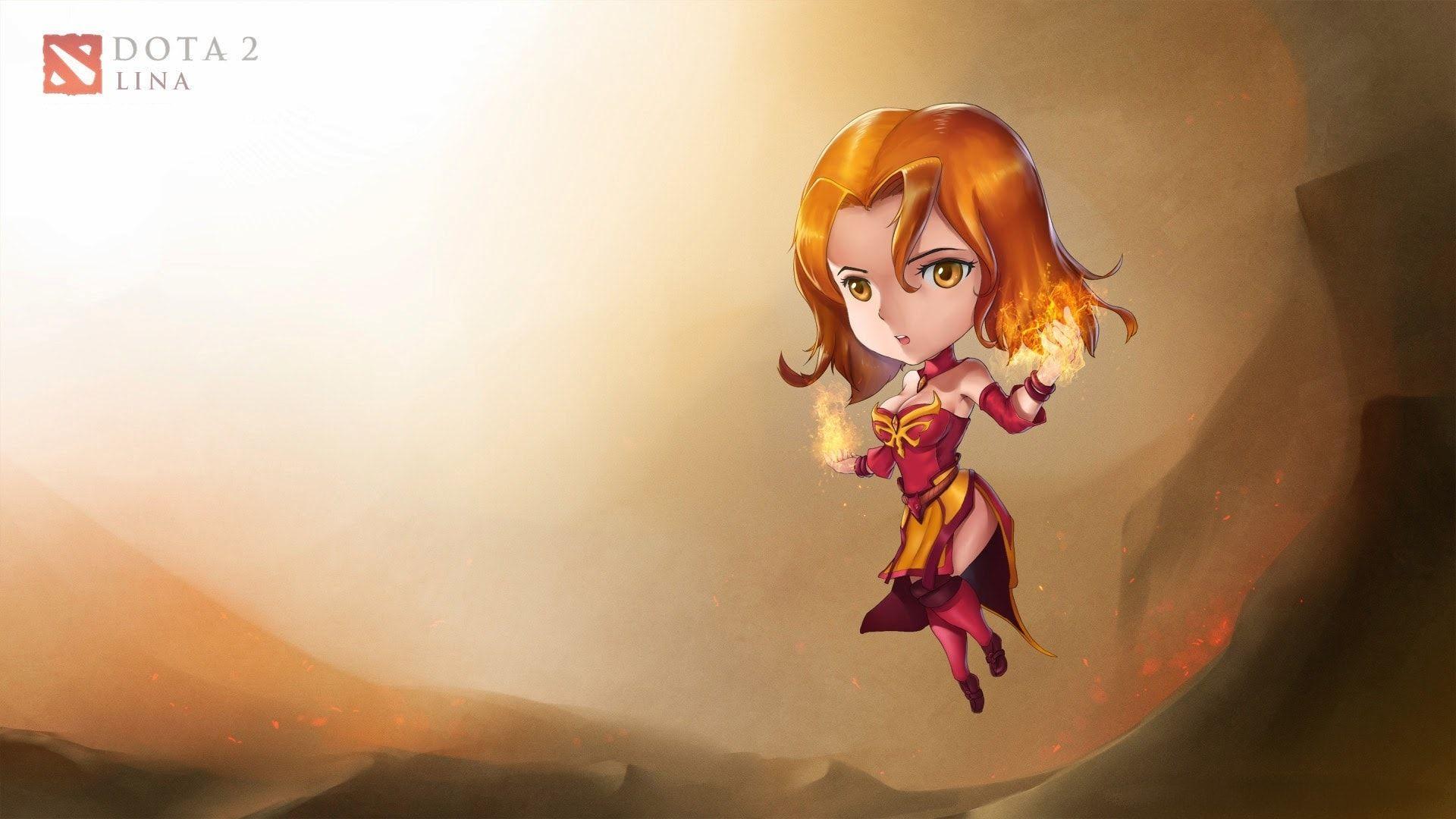 Lina Dota2 Wallpapers - Top Free Lina Dota2 Backgrounds - WallpaperAccess