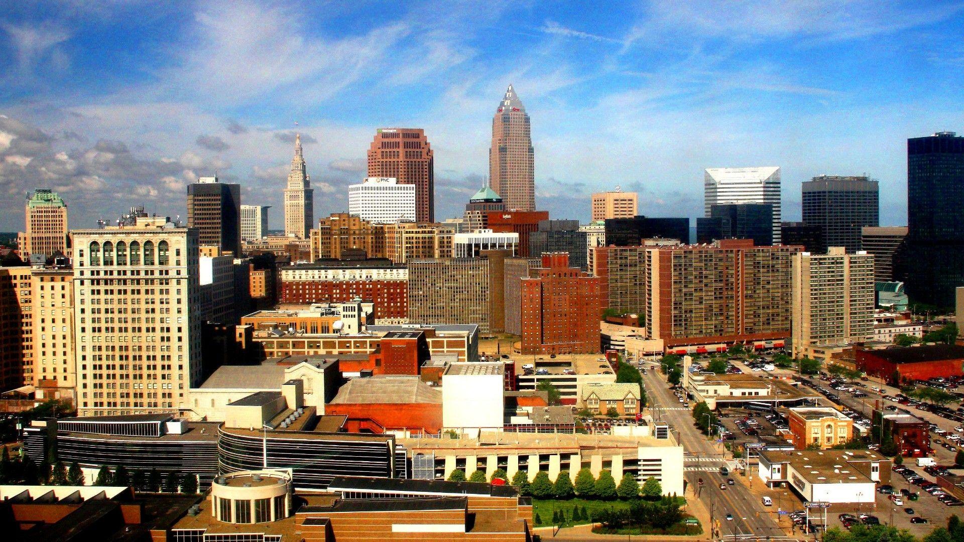 Cleveland Skyline Wallpapers - Top Free Cleveland Skyline Backgrounds ...