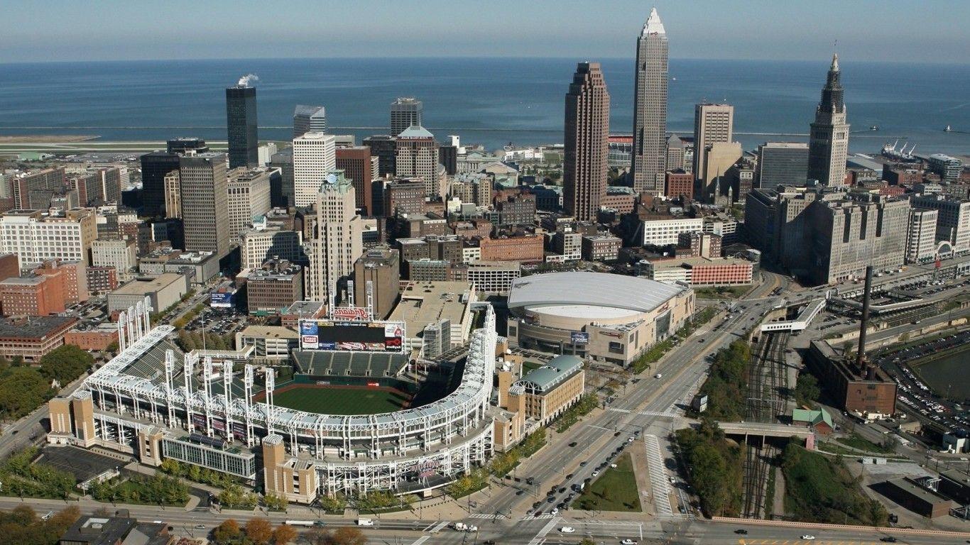 Cleveland Skyline Wallpapers - Top Free Cleveland Skyline Backgrounds ...