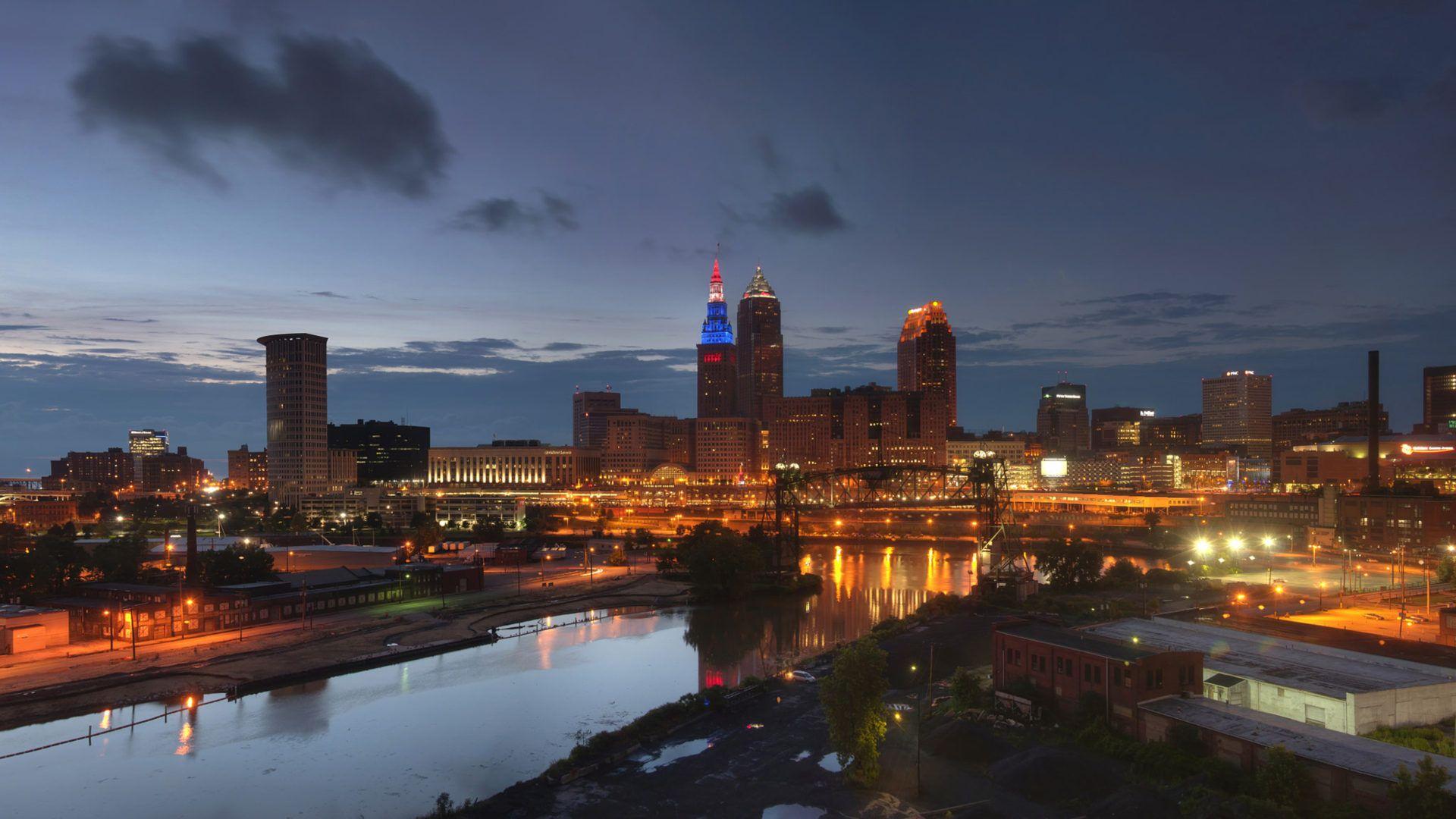 Cleveland Skyline Wallpapers - Top Free Cleveland Skyline Backgrounds ...