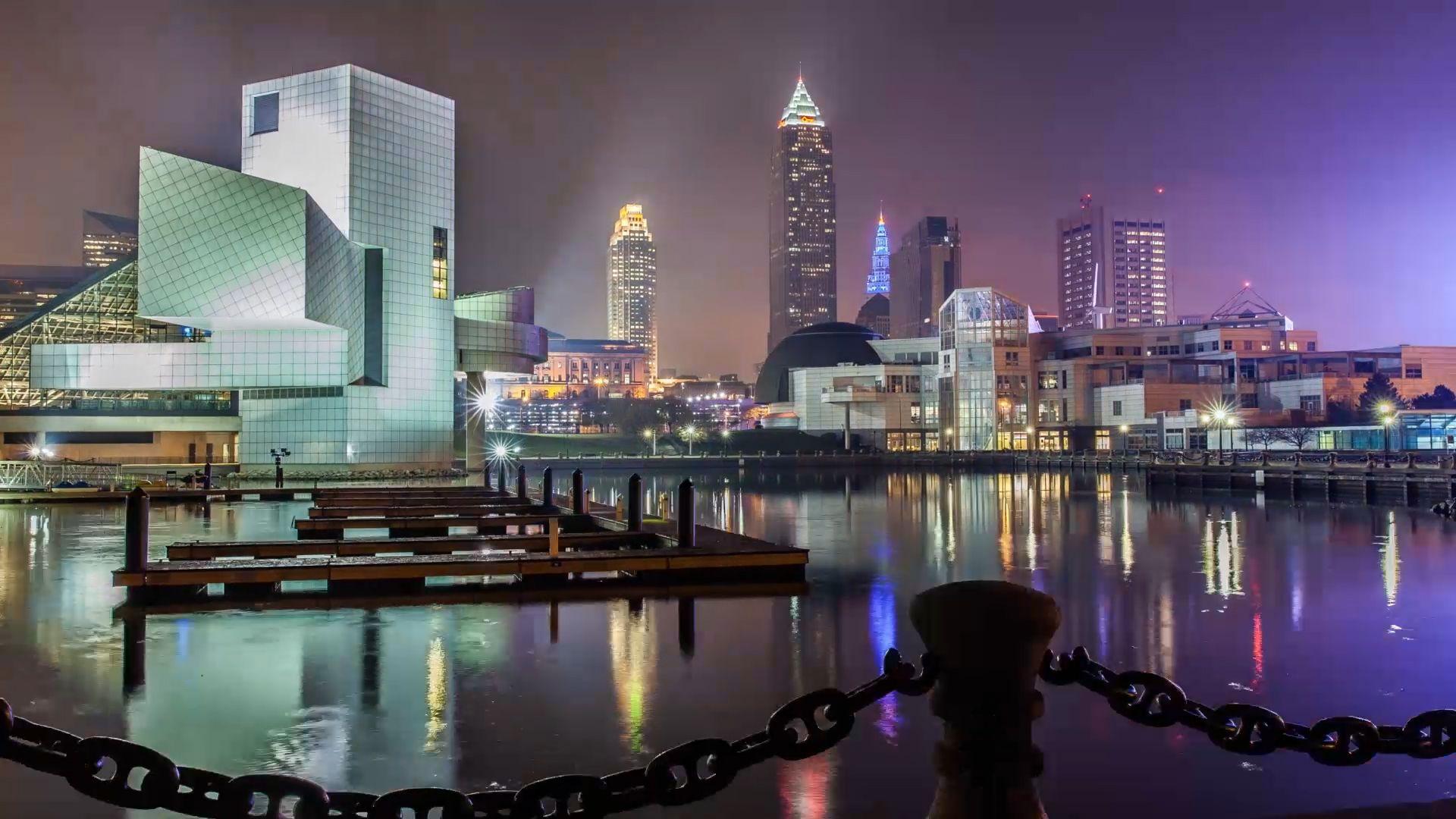 Cleveland Skyline Wallpapers - Top Free Cleveland Skyline Backgrounds ...