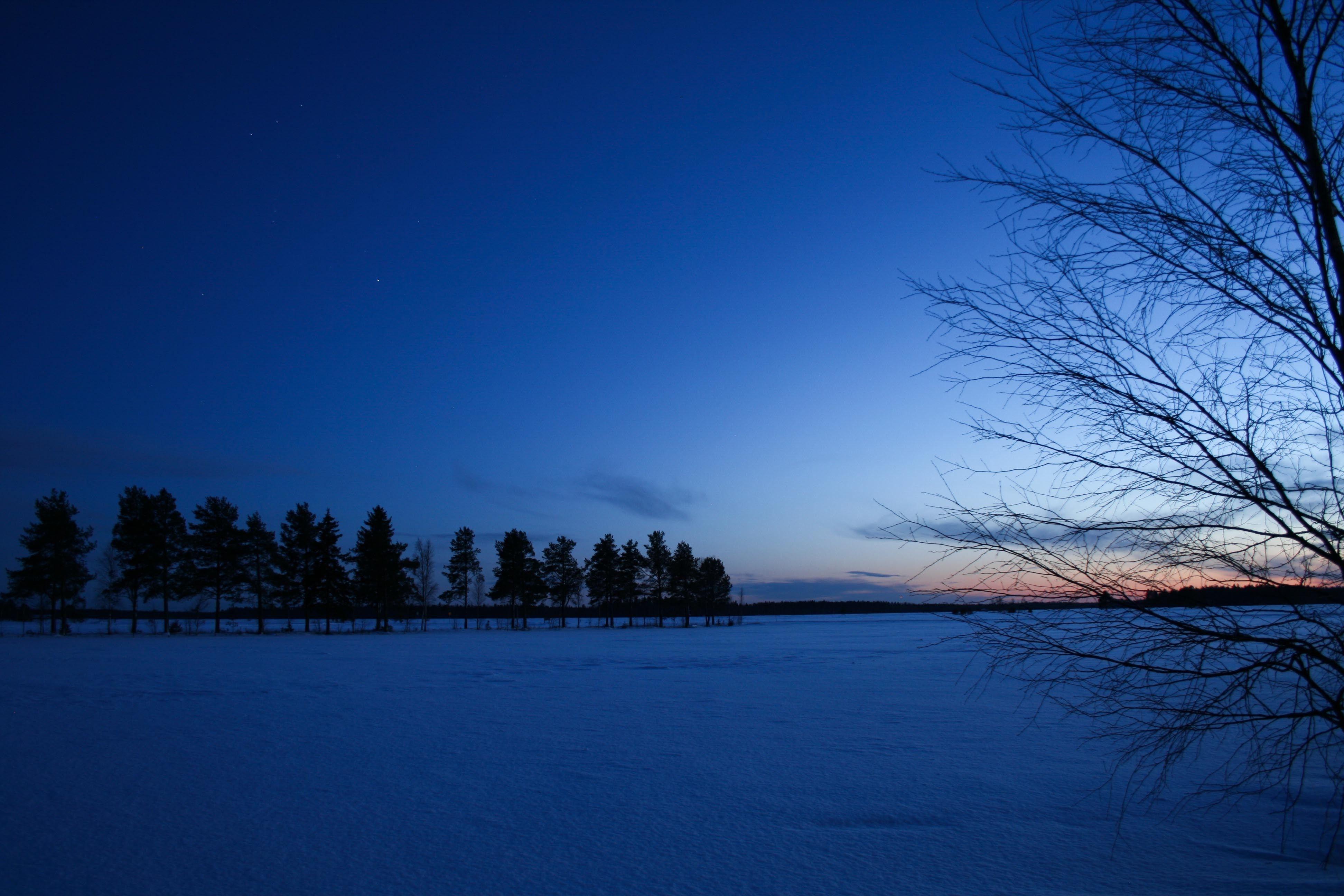 Winter Dusk Wallpapers - Top Free Winter Dusk Backgrounds - WallpaperAccess