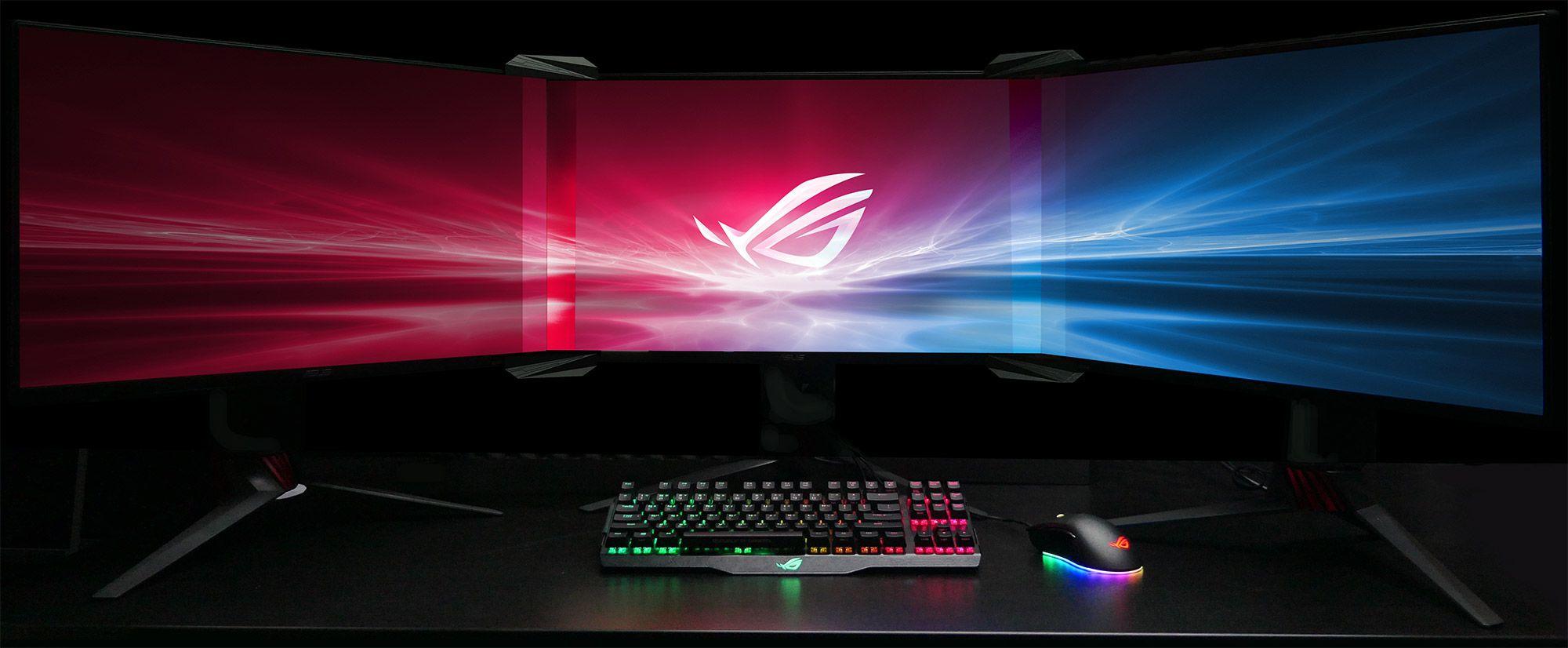 Dual Monitor ROG Wallpapers - Top Free Dual Monitor ROG Backgrounds ...