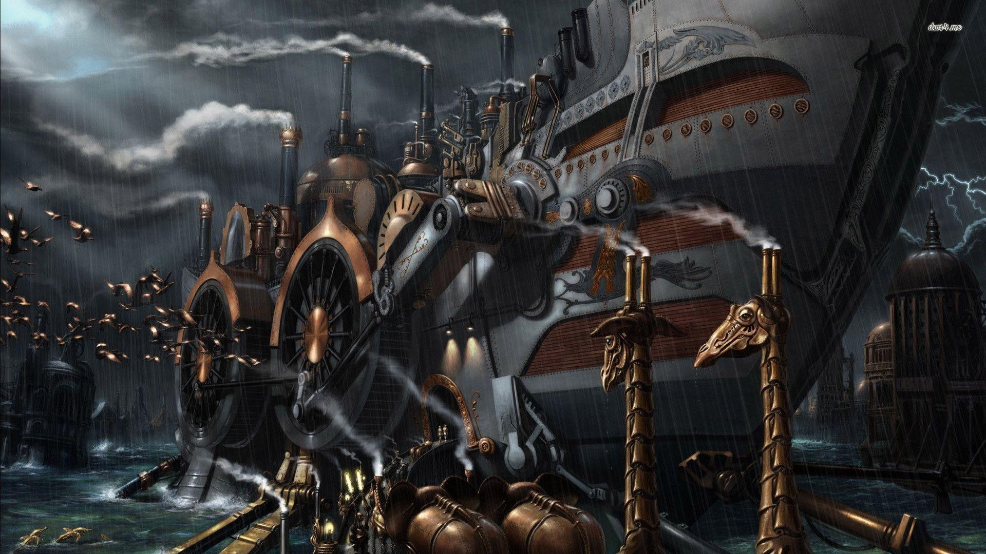 1920 X 1080 Steampunk Wallpapers - Top Free 1920 X 1080 Steampunk ...