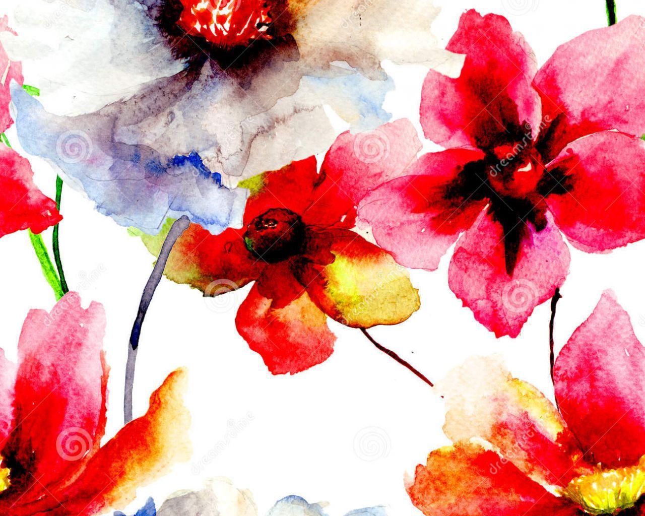Summer Watercolor Wallpapers - Top Free Summer Watercolor Backgrounds ...