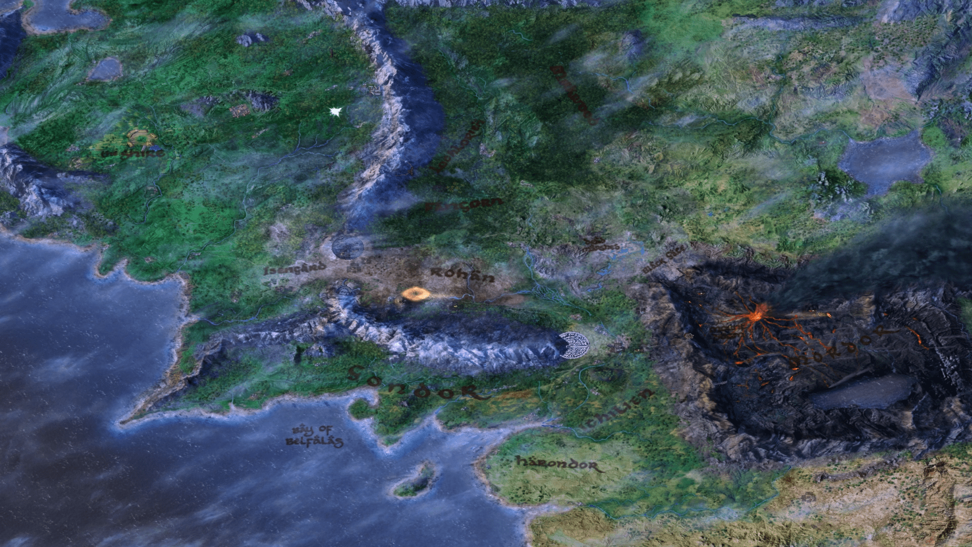 Middle Earth Map Wallpapers - Top Free Middle Earth Map Backgrounds ...