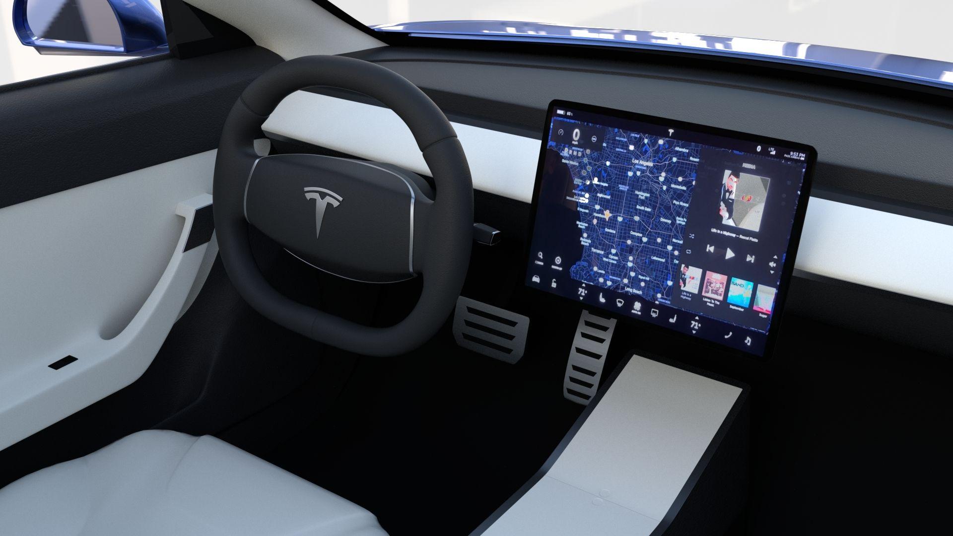 Tesla Interior Wallpapers - Top Free Tesla Interior Backgrounds ...
