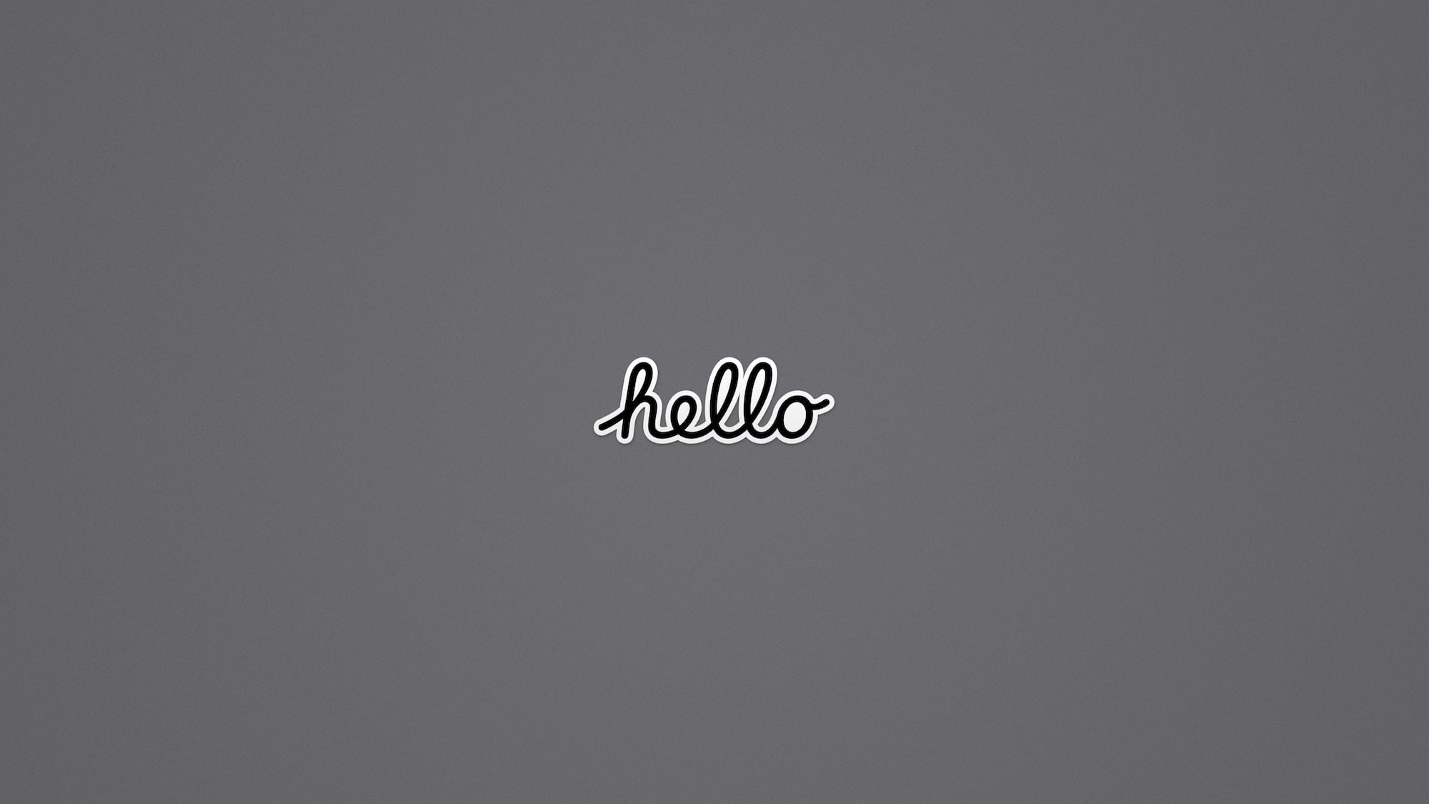 Apple Hello Wallpapers - Top Free Apple Hello Backgrounds - WallpaperAccess