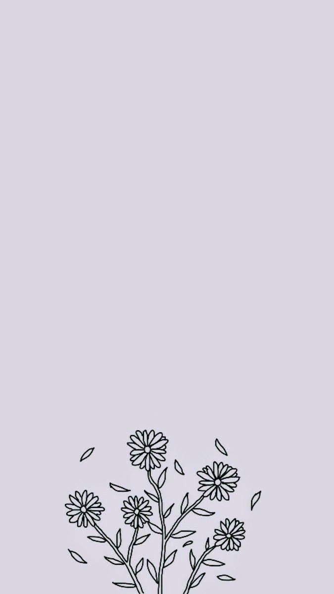 Simple Flower Phone Wallpapers - Top Free Simple Flower Phone ...