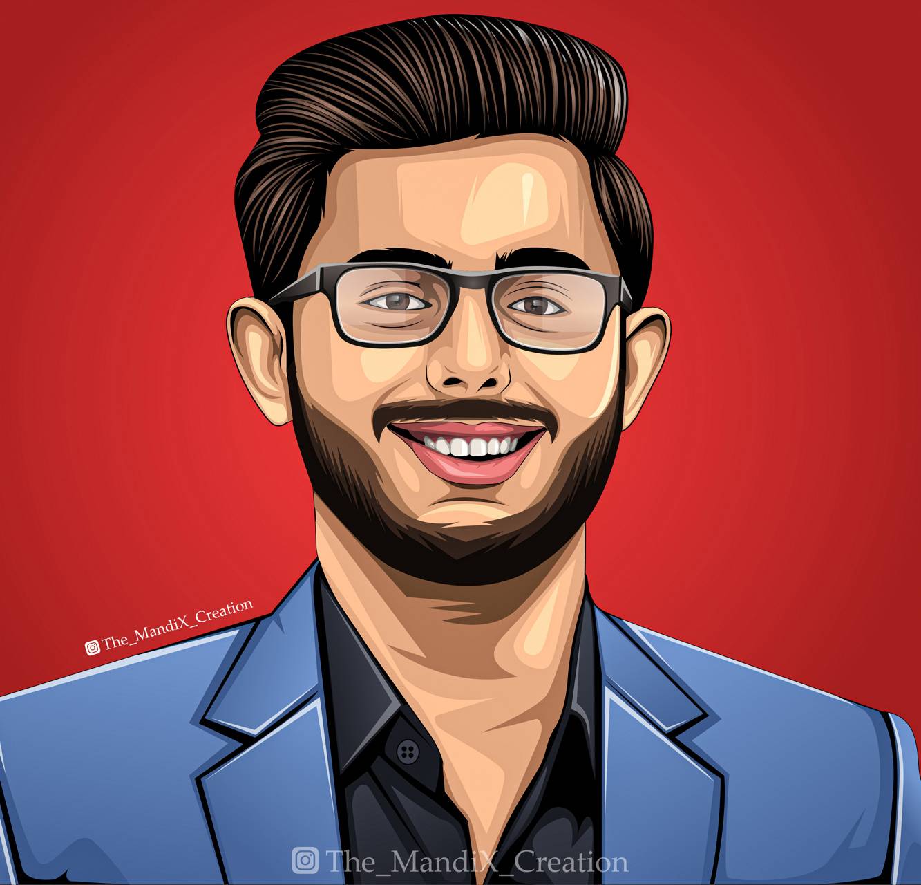 Carryminati Cartoon Wallpapers - Top Free Carryminati Cartoon ...