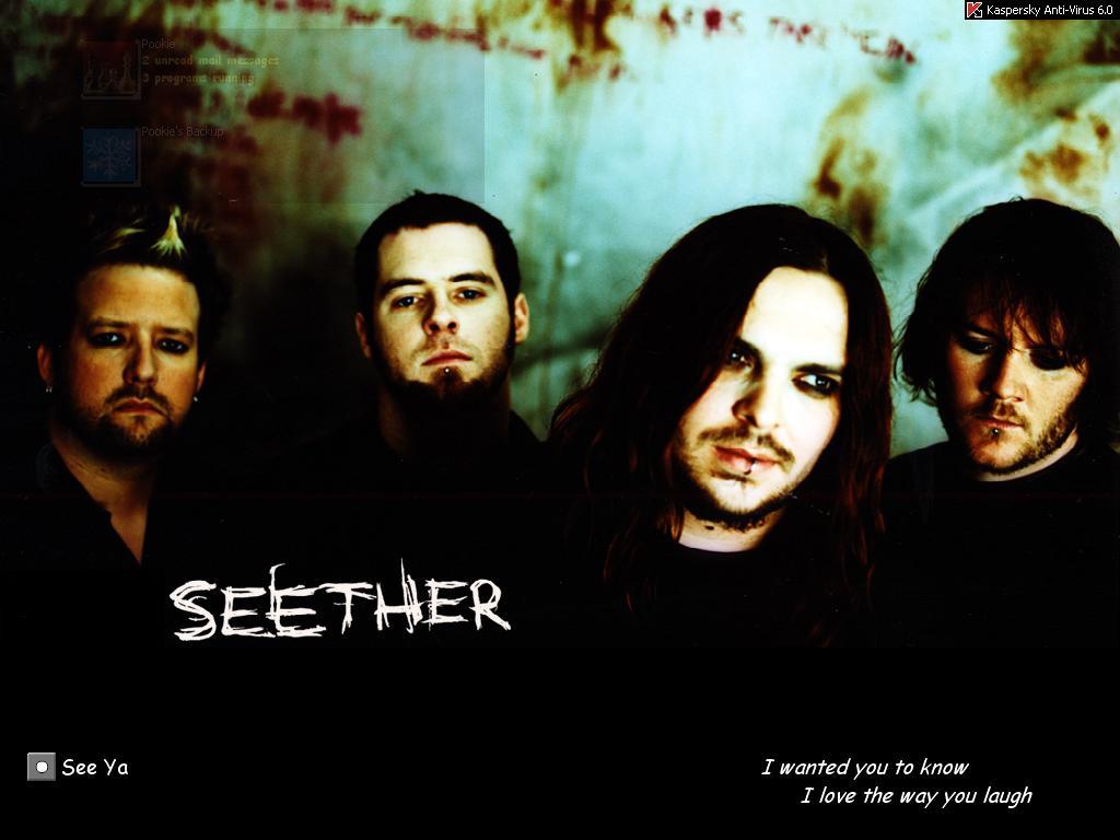 Seether Logo Iphone Wallpaper