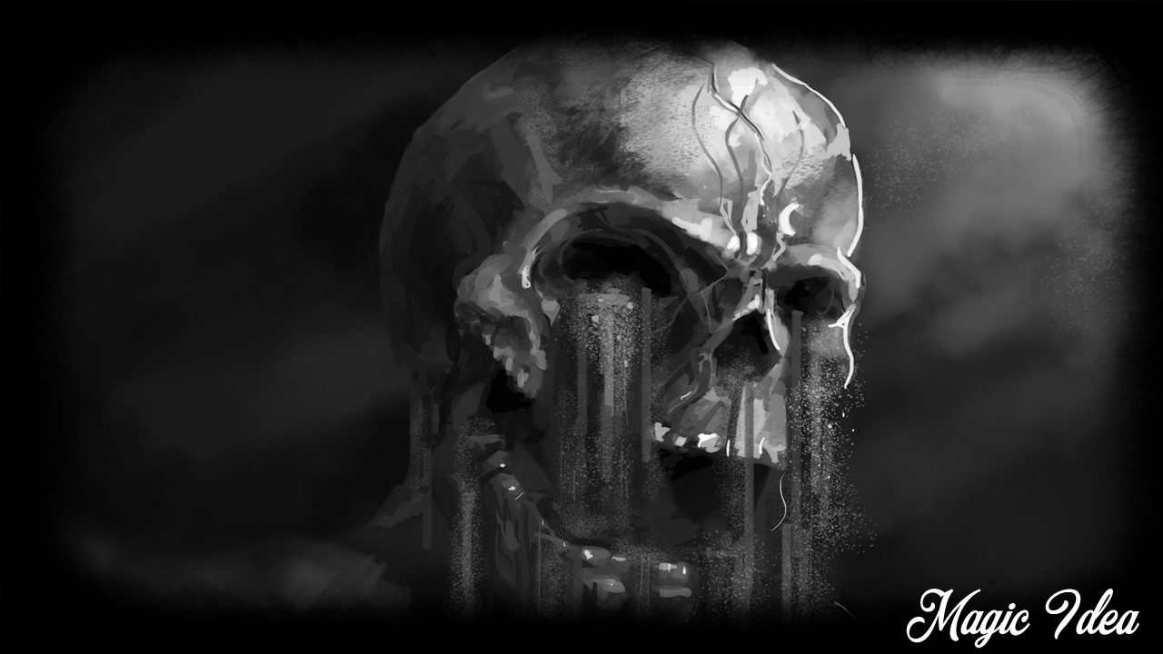 Dark Skull Wallpapers - Top Free Dark Skull Backgrounds - WallpaperAccess