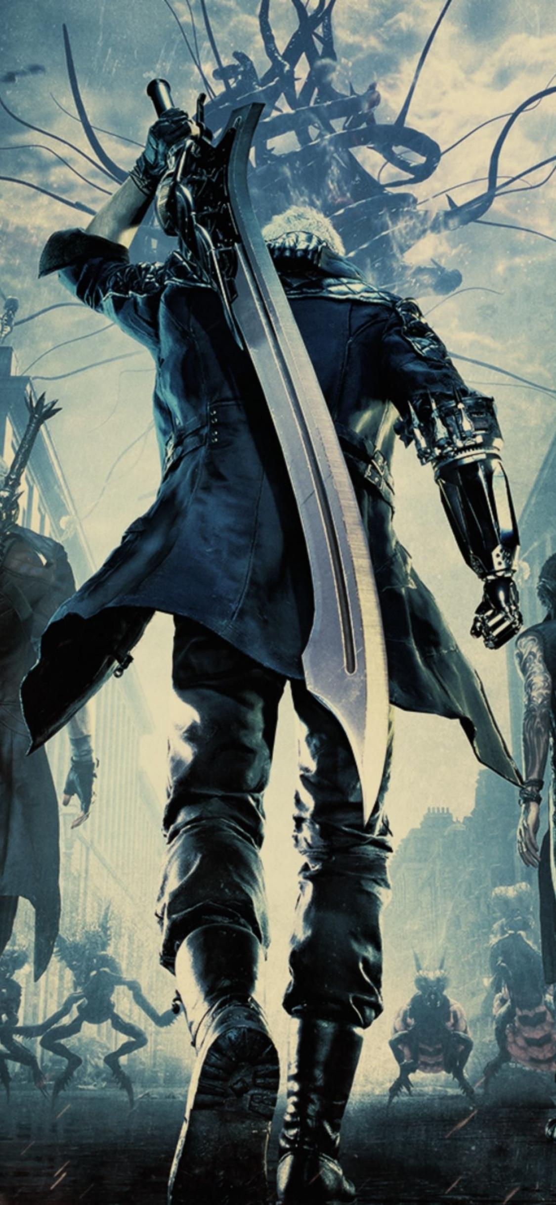 Devil May Cry Iphone Wallpapers Top Free Devil May Cry Iphone Backgrounds Wallpaperaccess