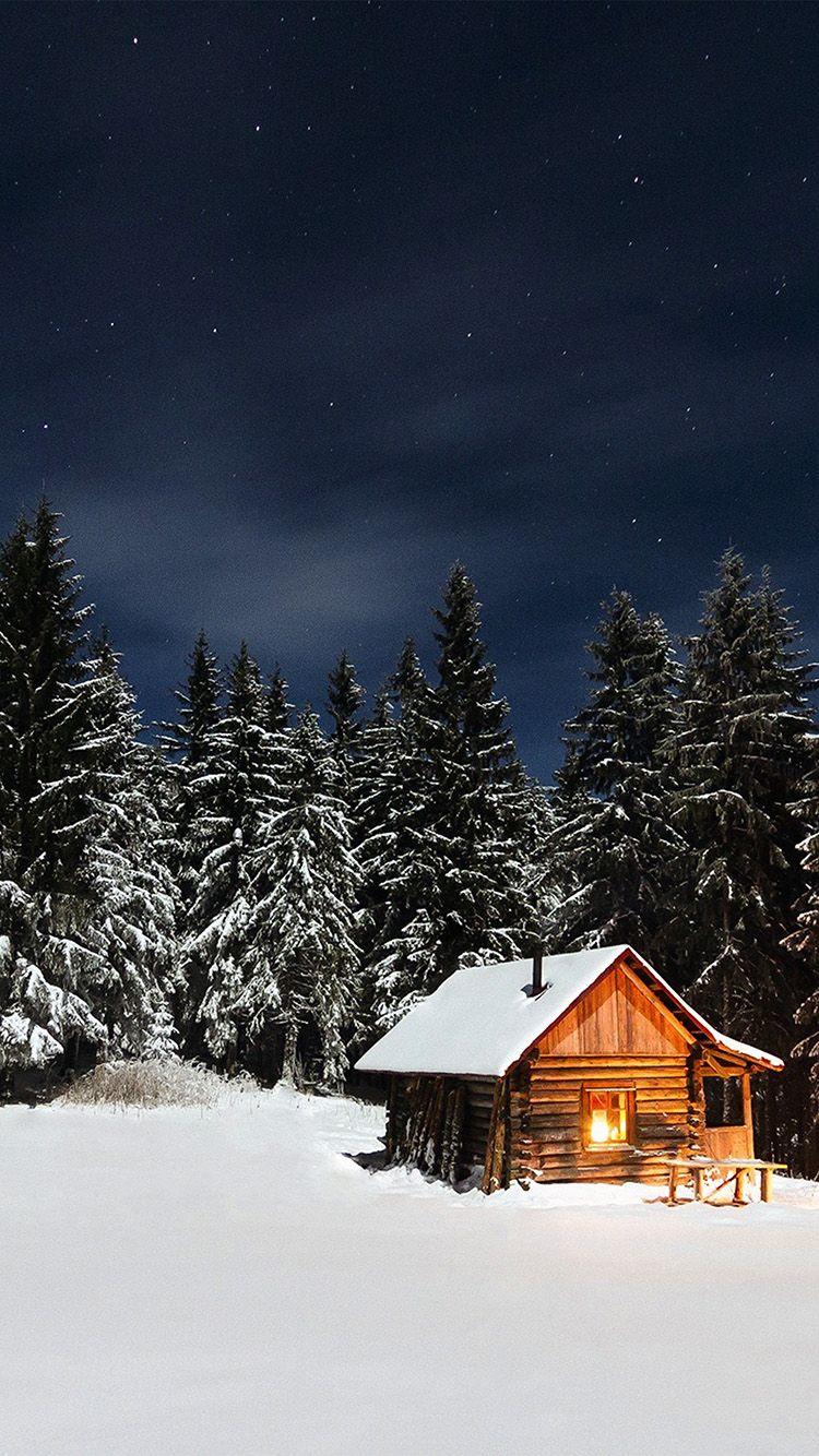 Log Cabin Winter Wallpapers - Top Free Log Cabin Winter Backgrounds ...