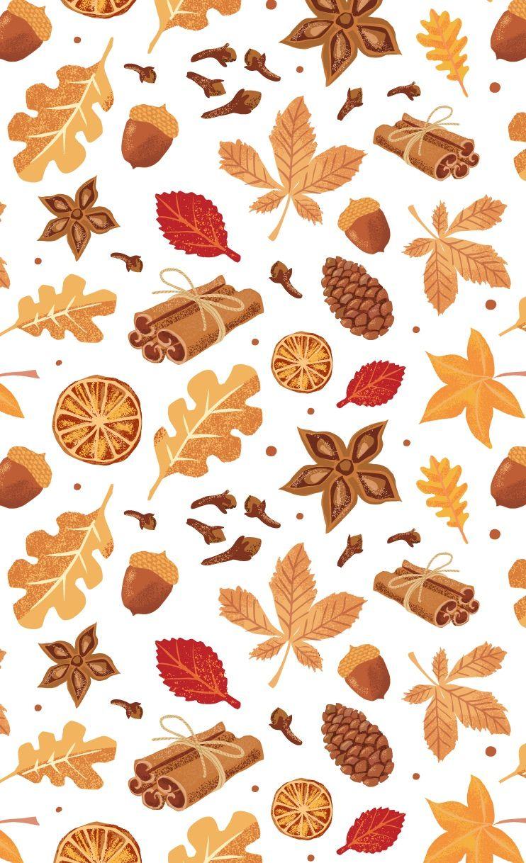 Thanksgiving Pattern Wallpapers - Top Free Thanksgiving Pattern ...