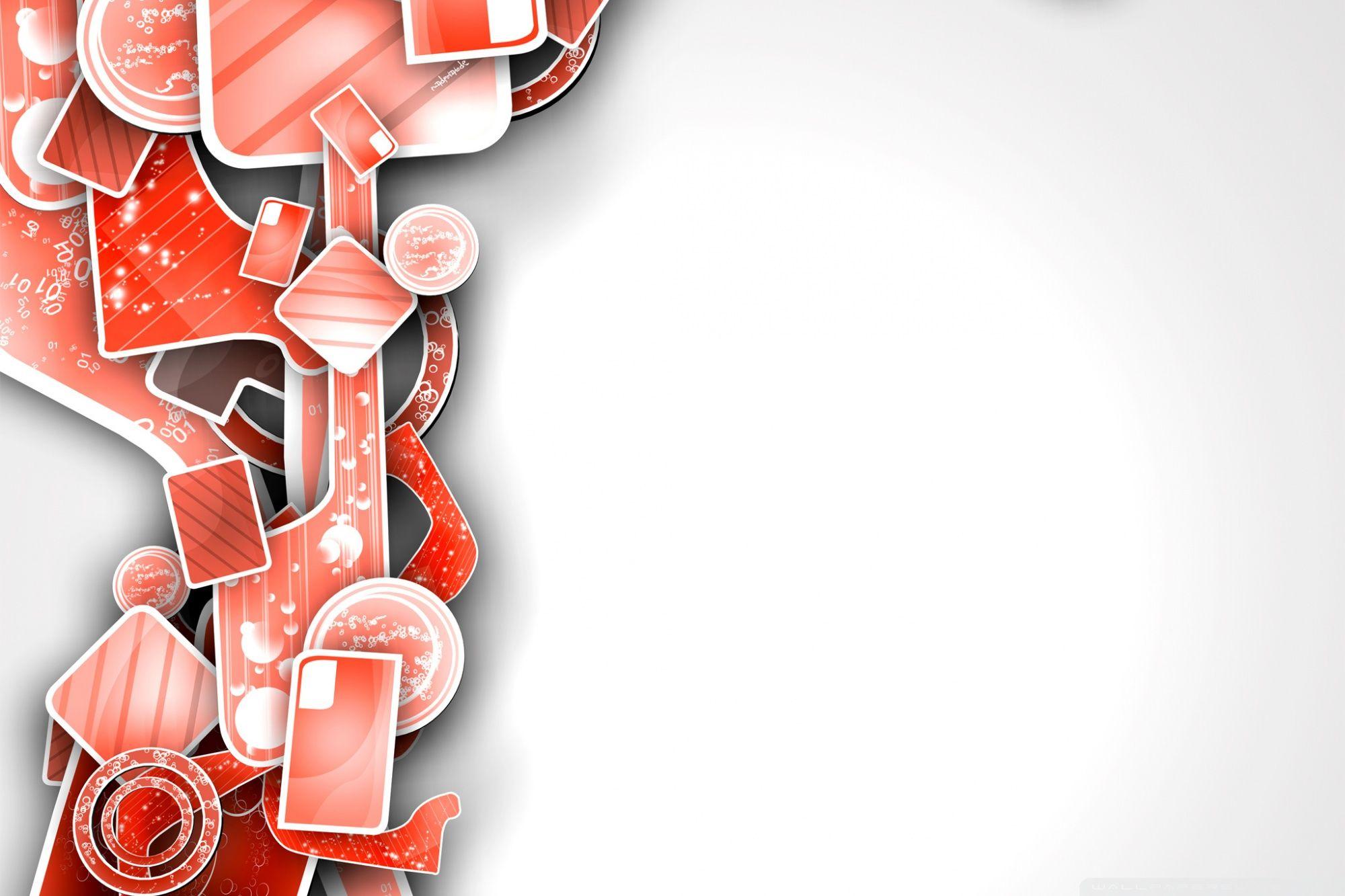 Cool Red Abstract Desktop Wallpapers - Top Free Cool Red Abstract ...