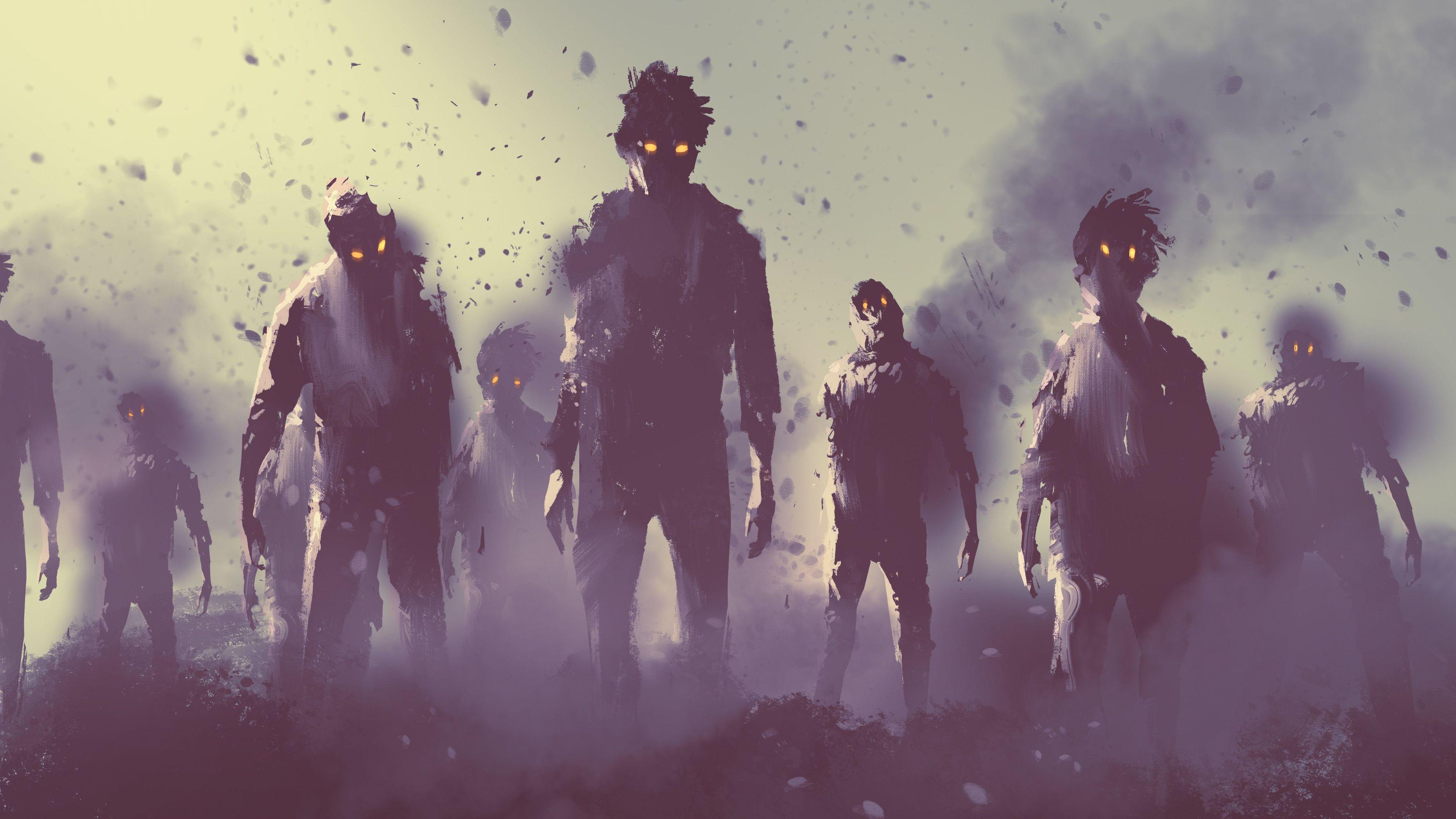 Zombie Art Wallpapers - Top Free Zombie Art Backgrounds - WallpaperAccess