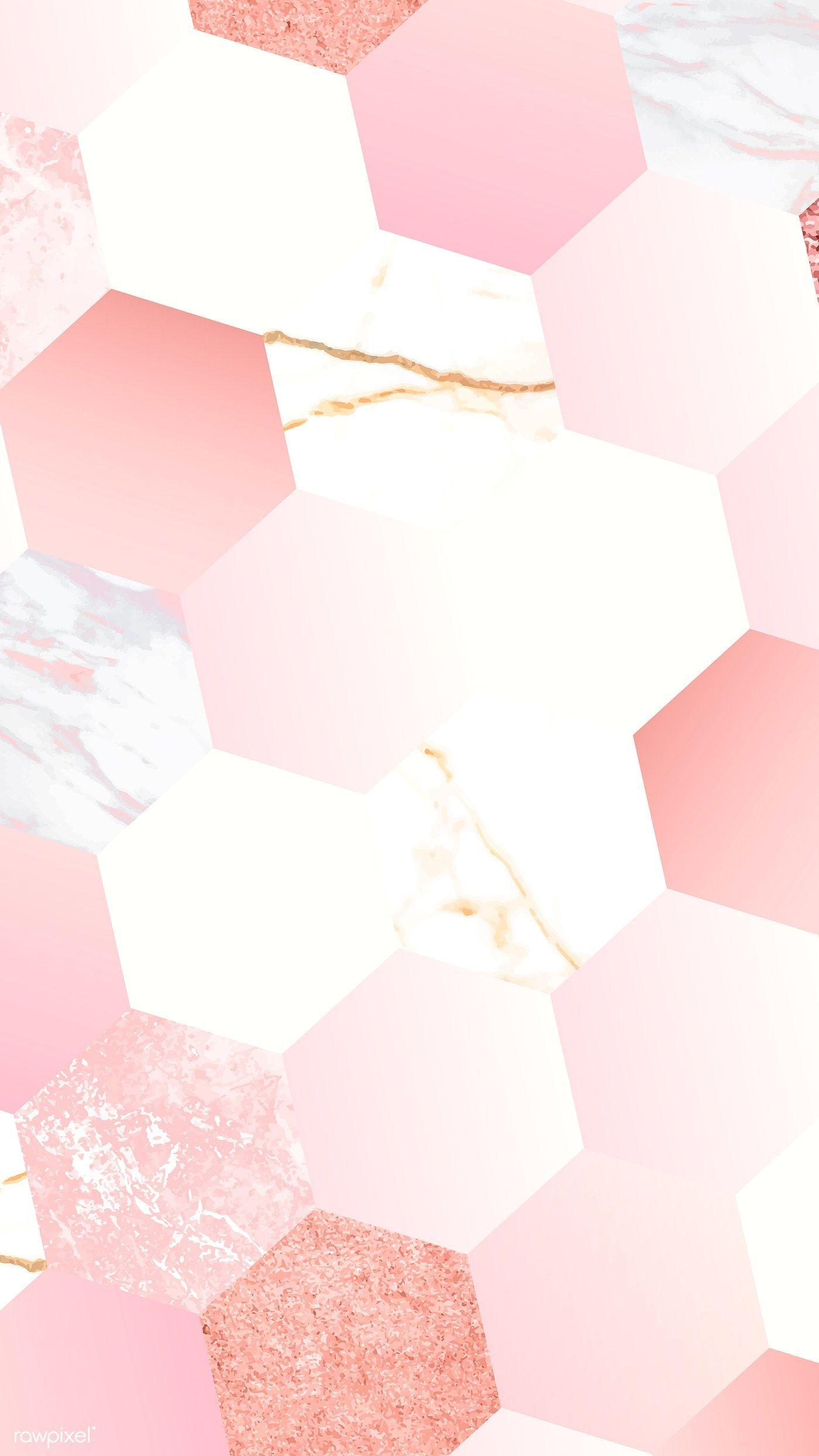 Pink Hexagon Wallpapers - Top Free Pink Hexagon Backgrounds ...