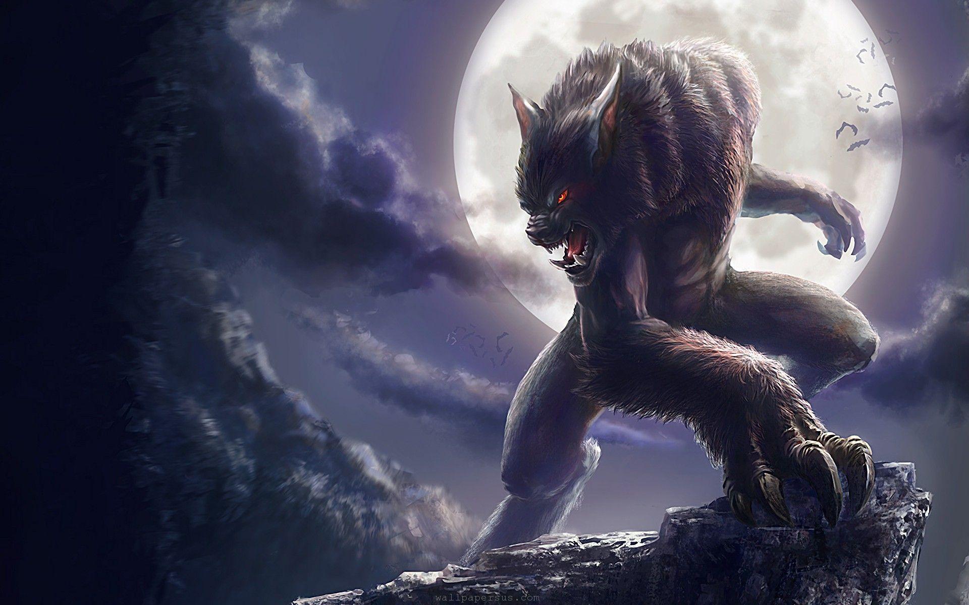 Scary Werewolf Wallpapers - Top Free Scary Werewolf Backgrounds ...