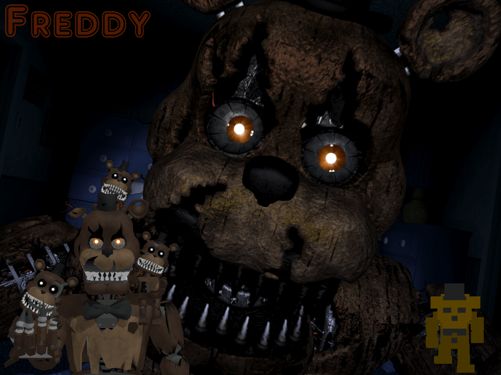 Nightmare Freddy Wallpapers - Top Free Nightmare Freddy Backgrounds ...