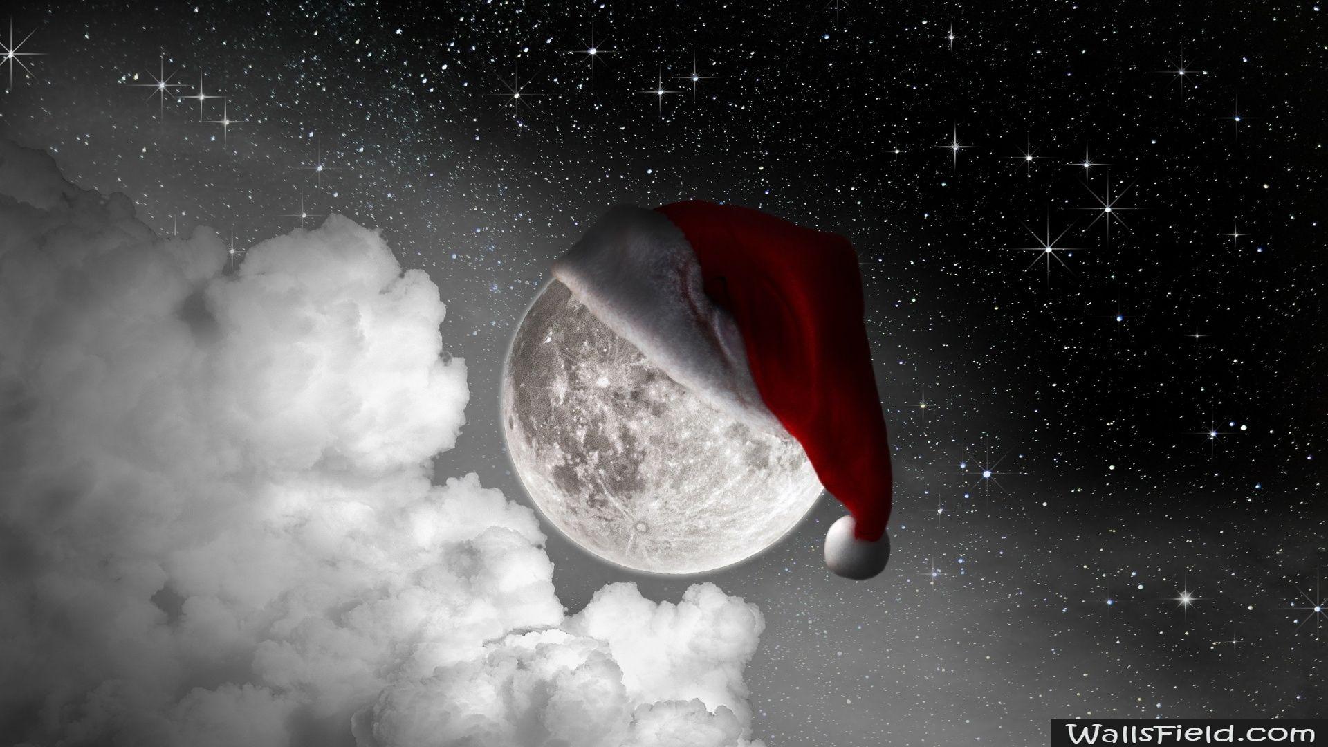 Christmas Moon Wallpapers - Top Free Christmas Moon Backgrounds ...