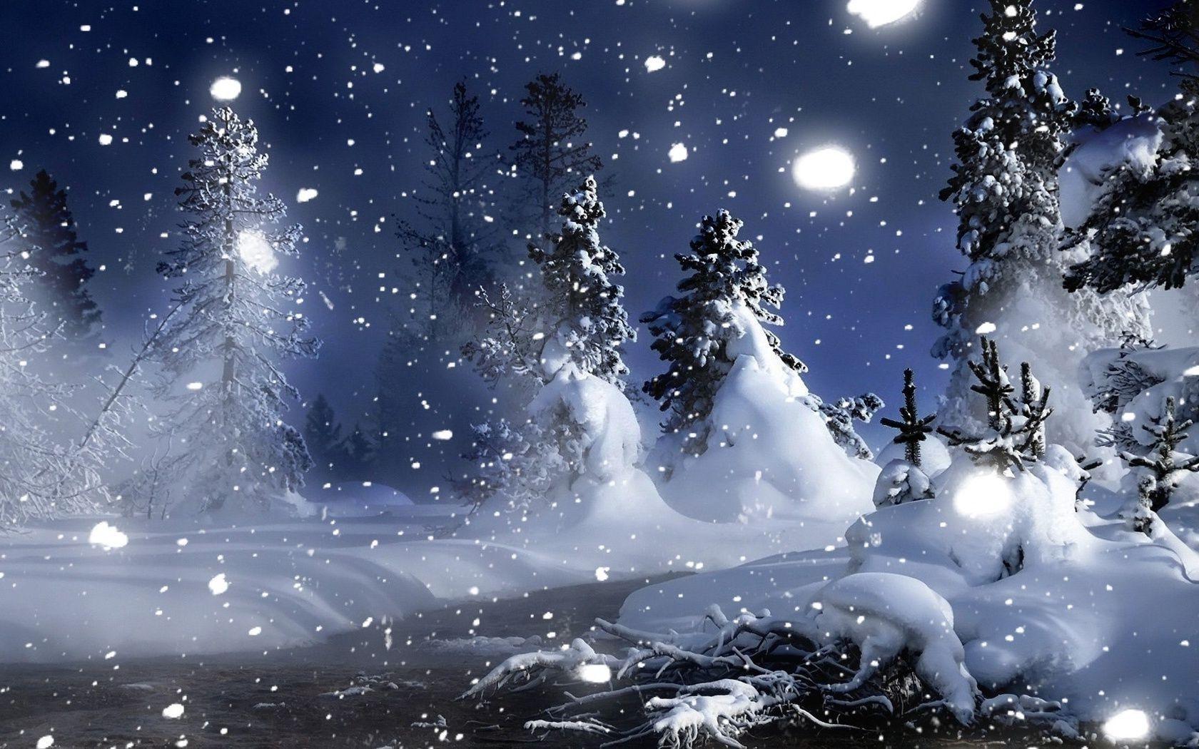 Christmas Moon Wallpapers - Top Free Christmas Moon Backgrounds ...