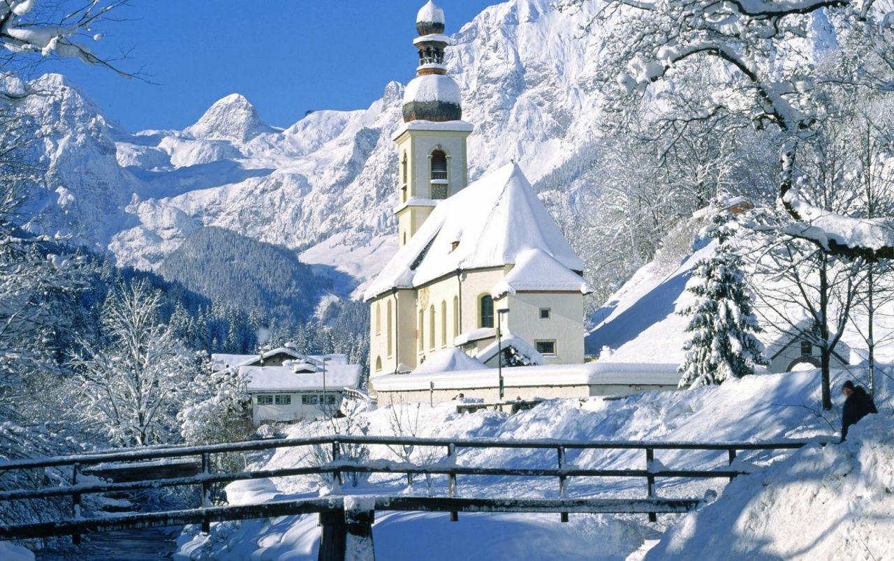 Winter Church Wallpapers - Top Free Winter Church Backgrounds ...