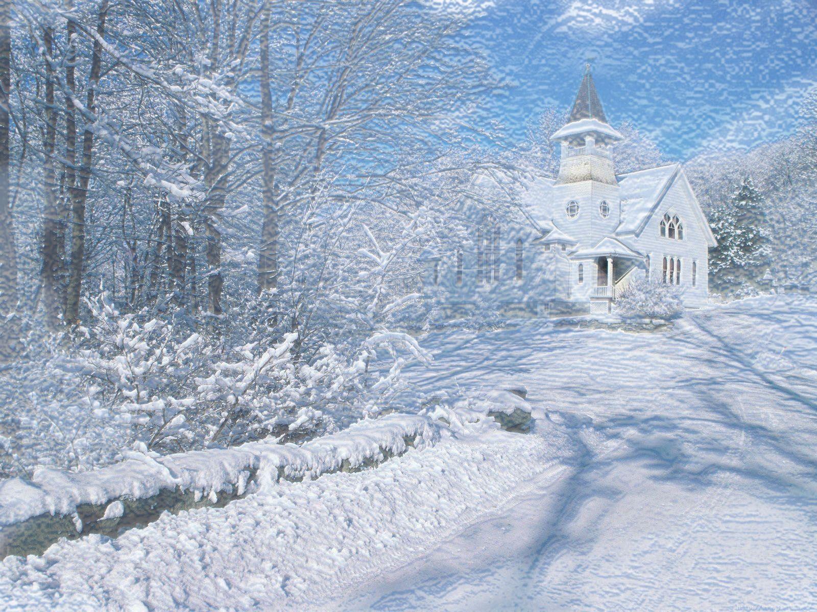 Winter Church Wallpapers - Top Free Winter Church Backgrounds ...
