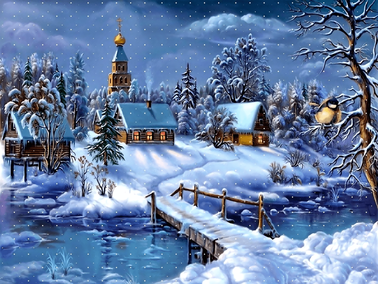 Winter Church Wallpapers - Top Free Winter Church Backgrounds ...
