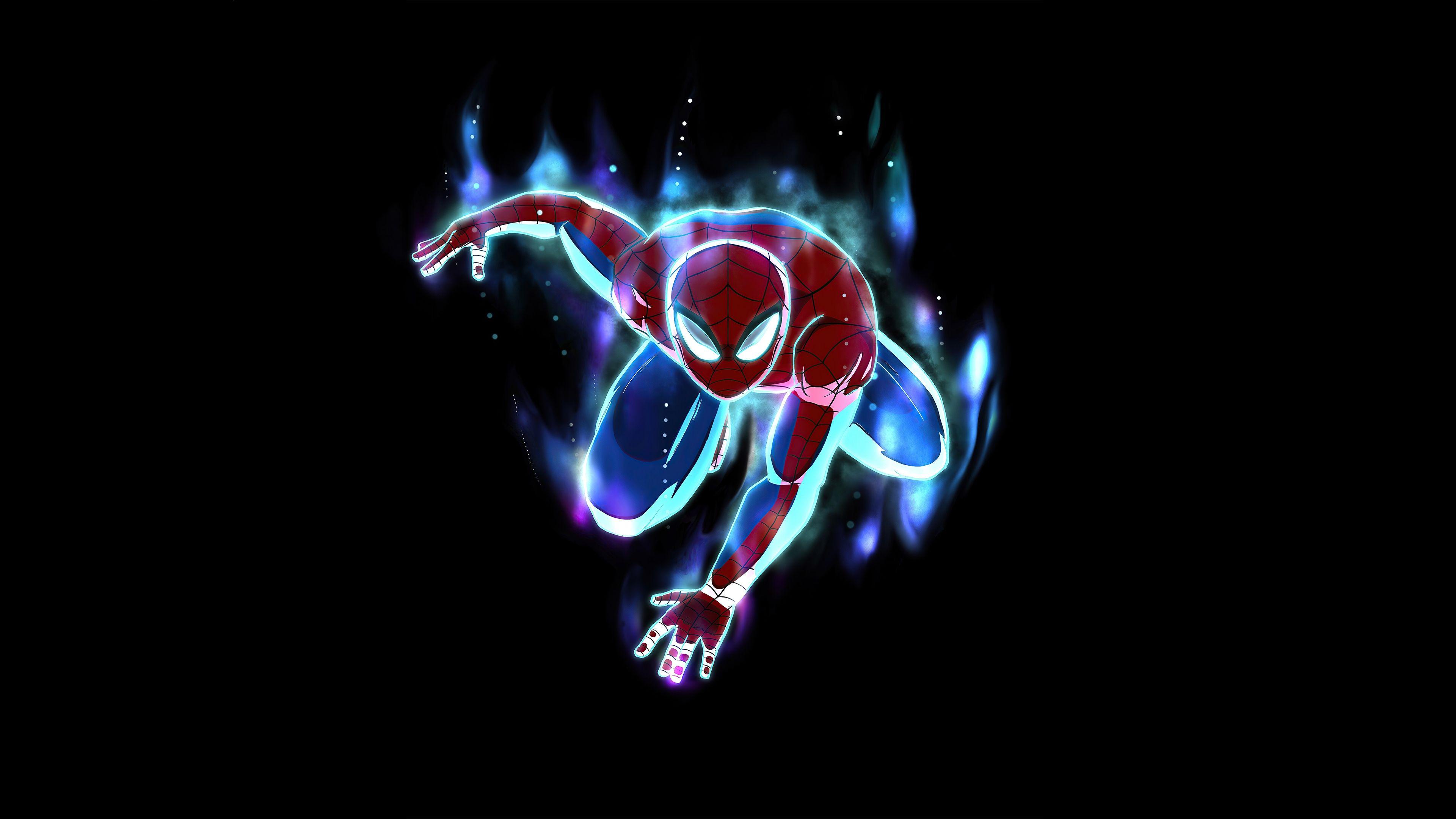 Spider Man Blue Wallpapers - Top Free Spider Man Blue Backgrounds ...