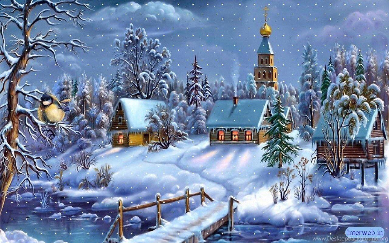 Snow Christmas Wallpapers - Top Free Snow Christmas Backgrounds ...