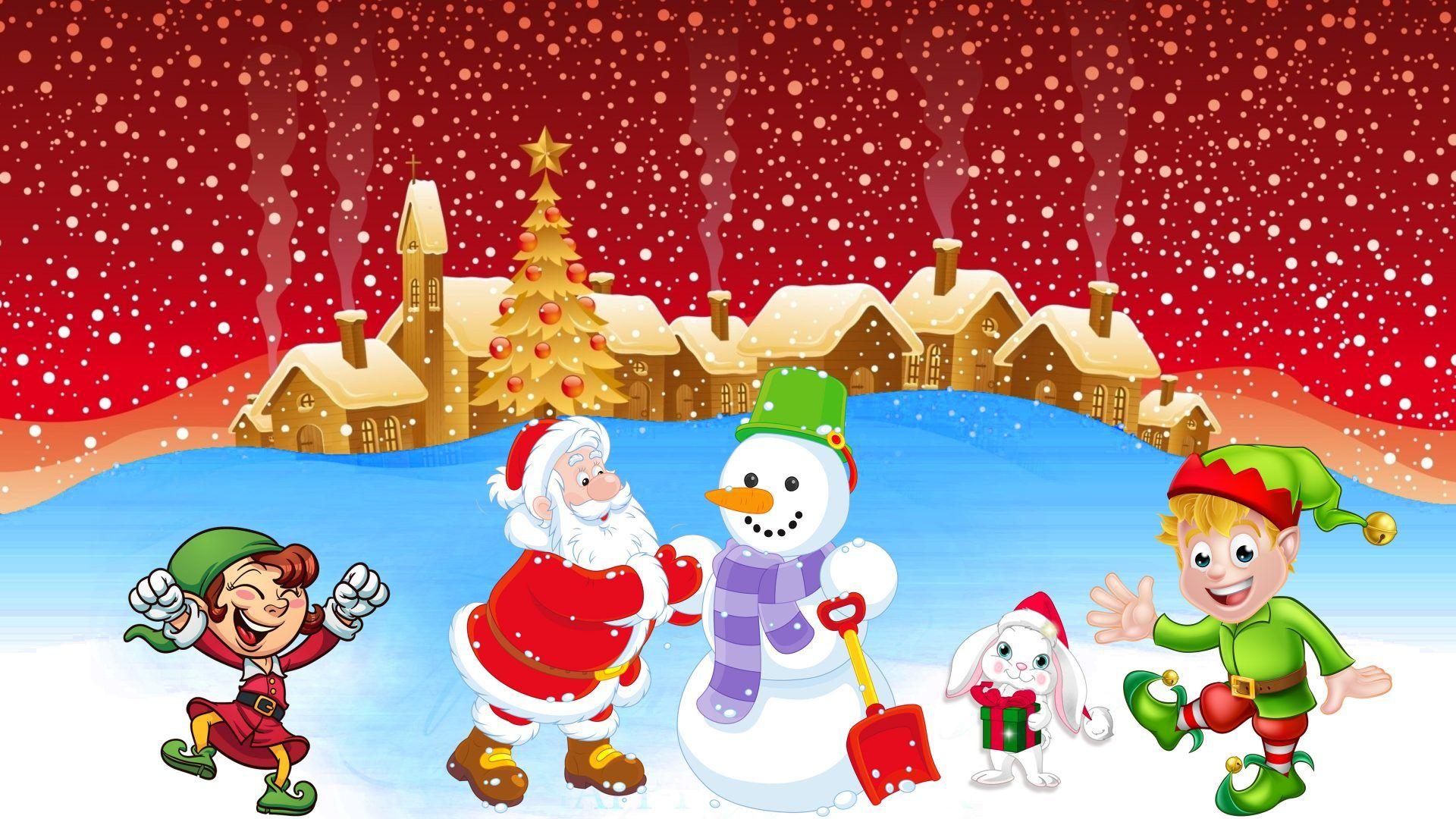 Snow Christmas Wallpapers - Top Free Snow Christmas Backgrounds ...