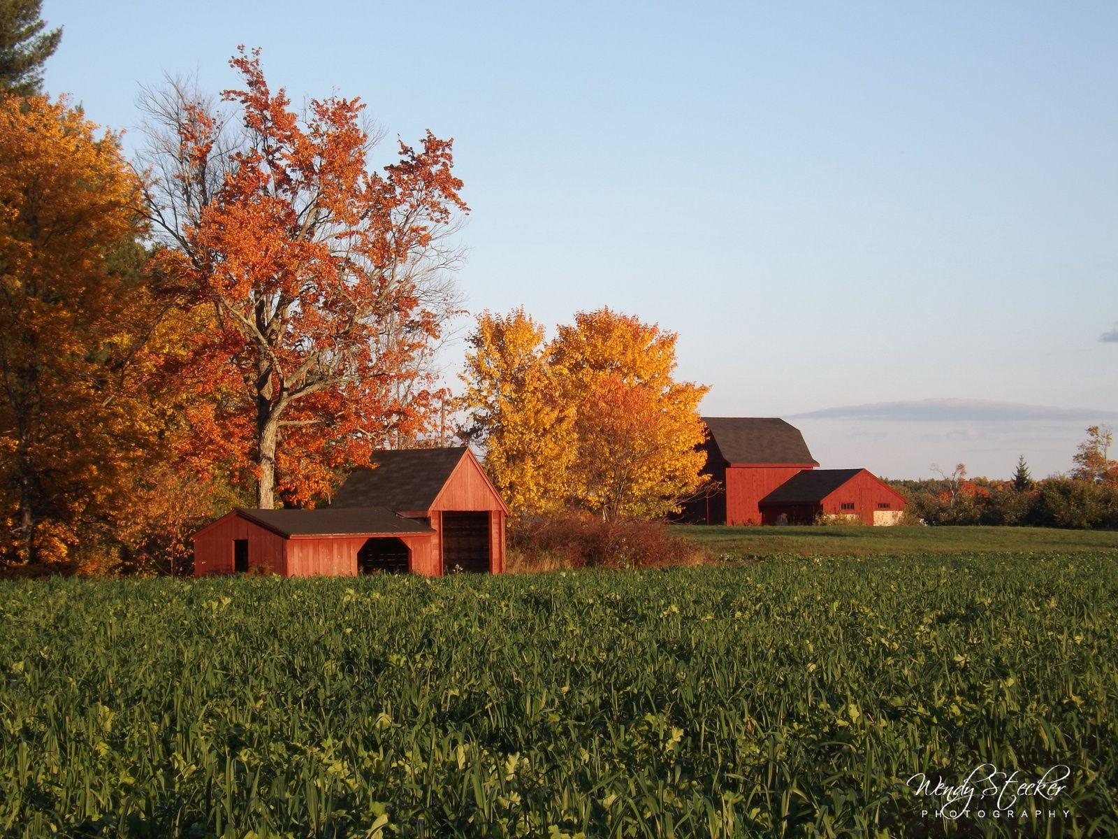 Autumn Red Barn Wallpapers - Top Free Autumn Red Barn Backgrounds ...