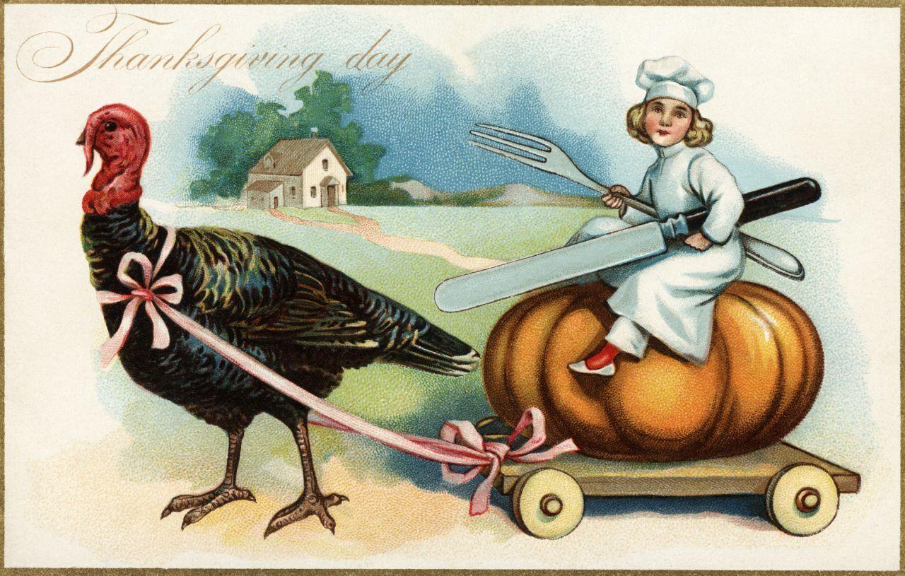 Vintage Happy Thanksgiving Wallpapers - Top Free Vintage Happy ...